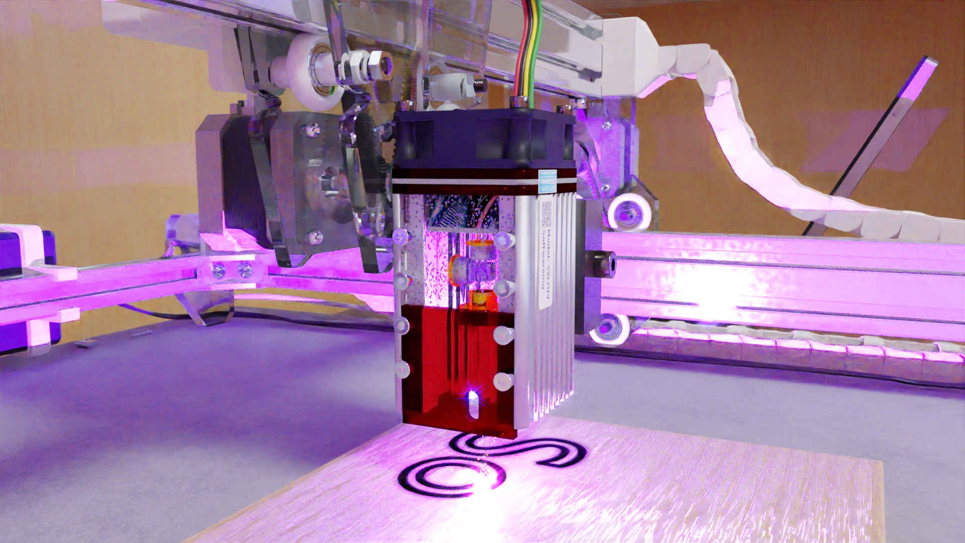 Laser Engraving Machine 3D Model - TurboSquid 2113113