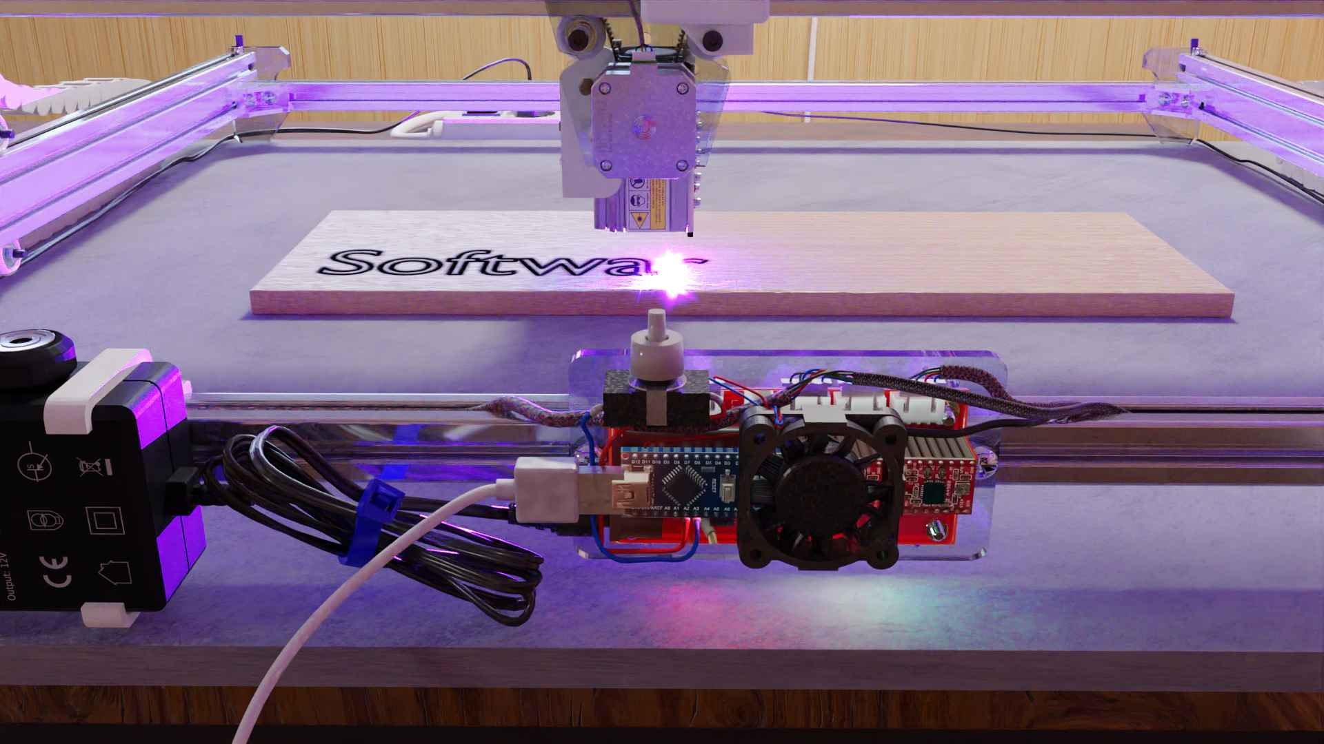 Laser Engraving Machine 3D Model - TurboSquid 2113113