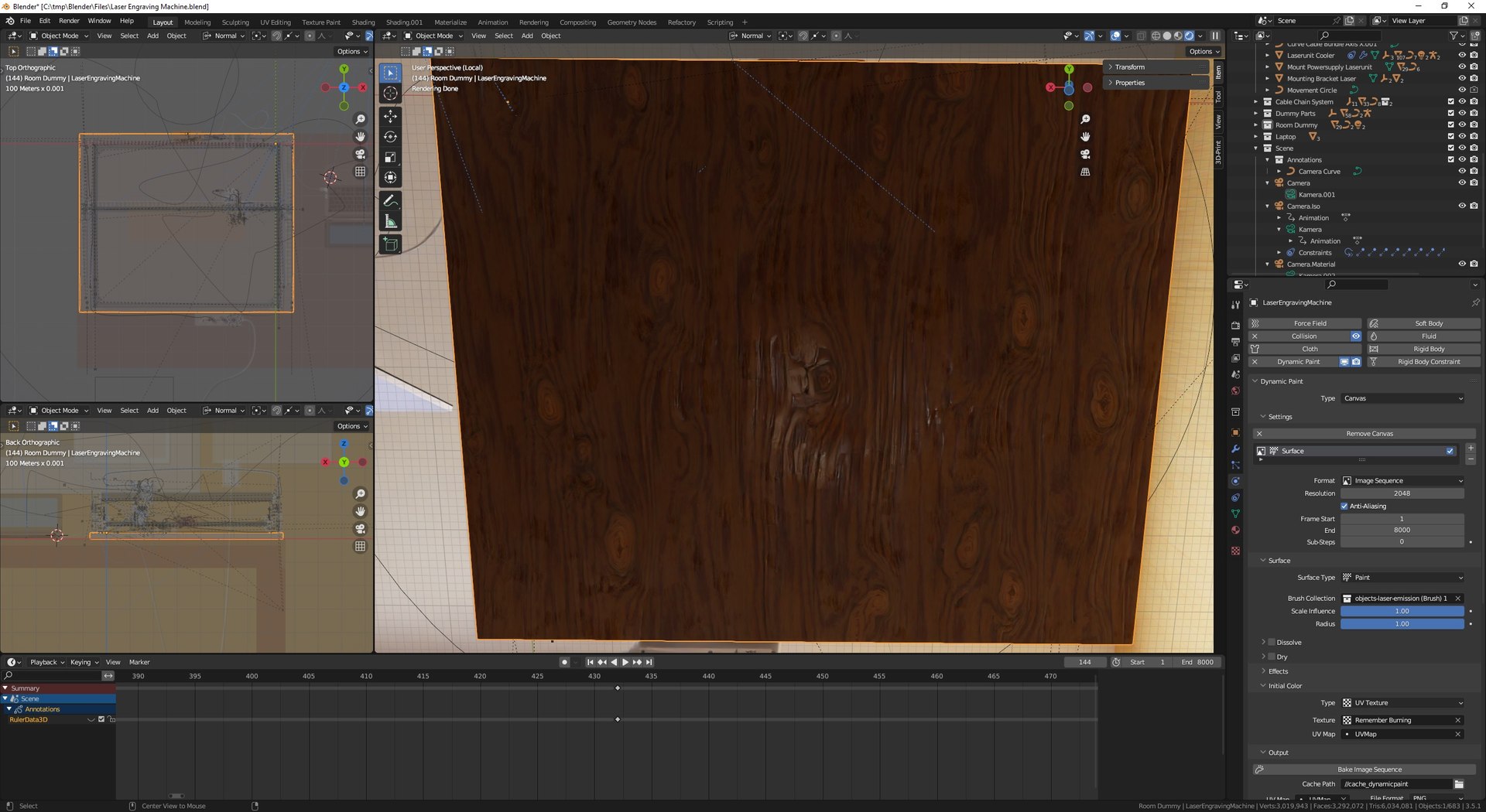 Laser Engraving Machine 3D Model - TurboSquid 2113113