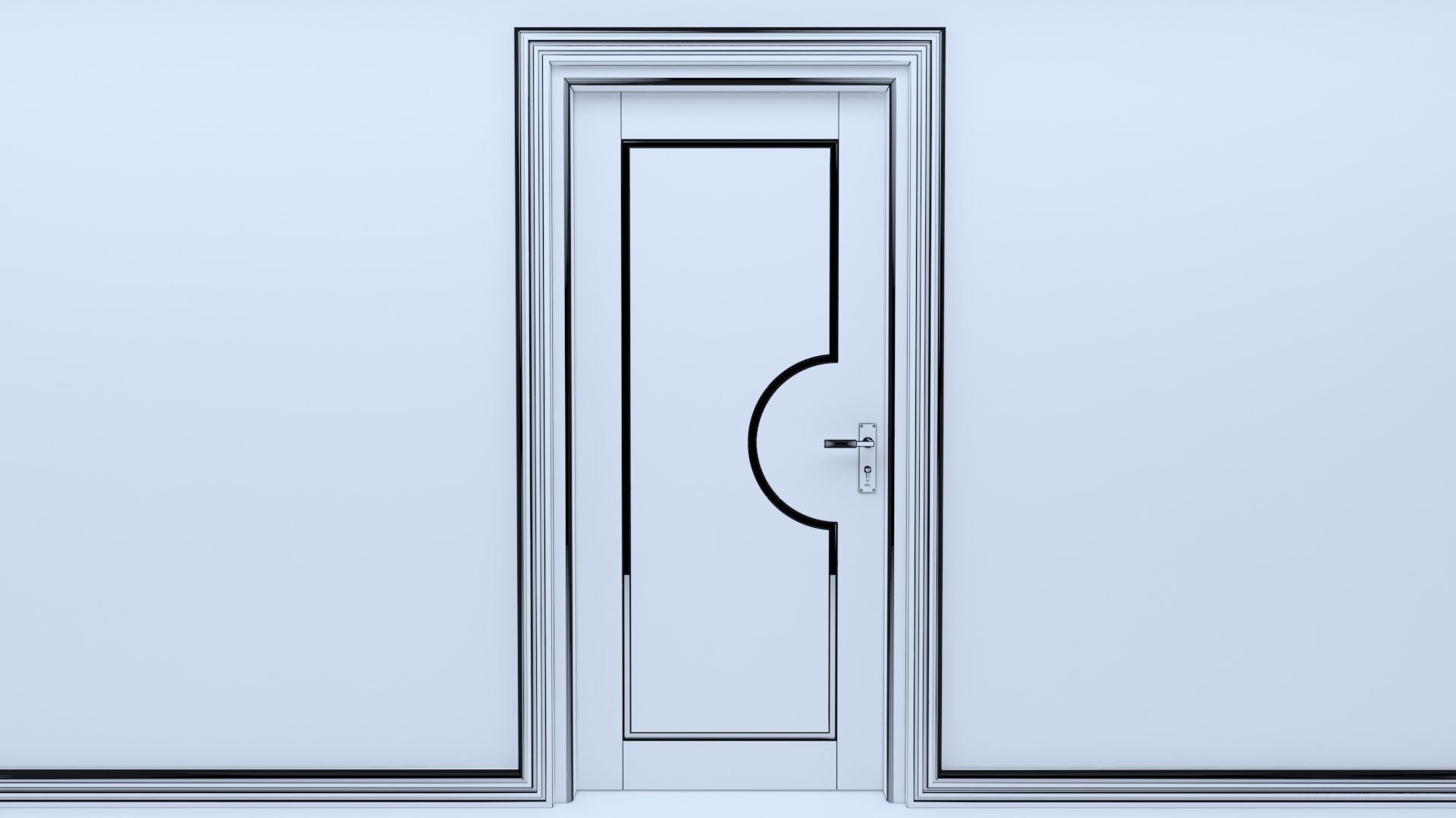 Door Design 70 Model - TurboSquid 2213931