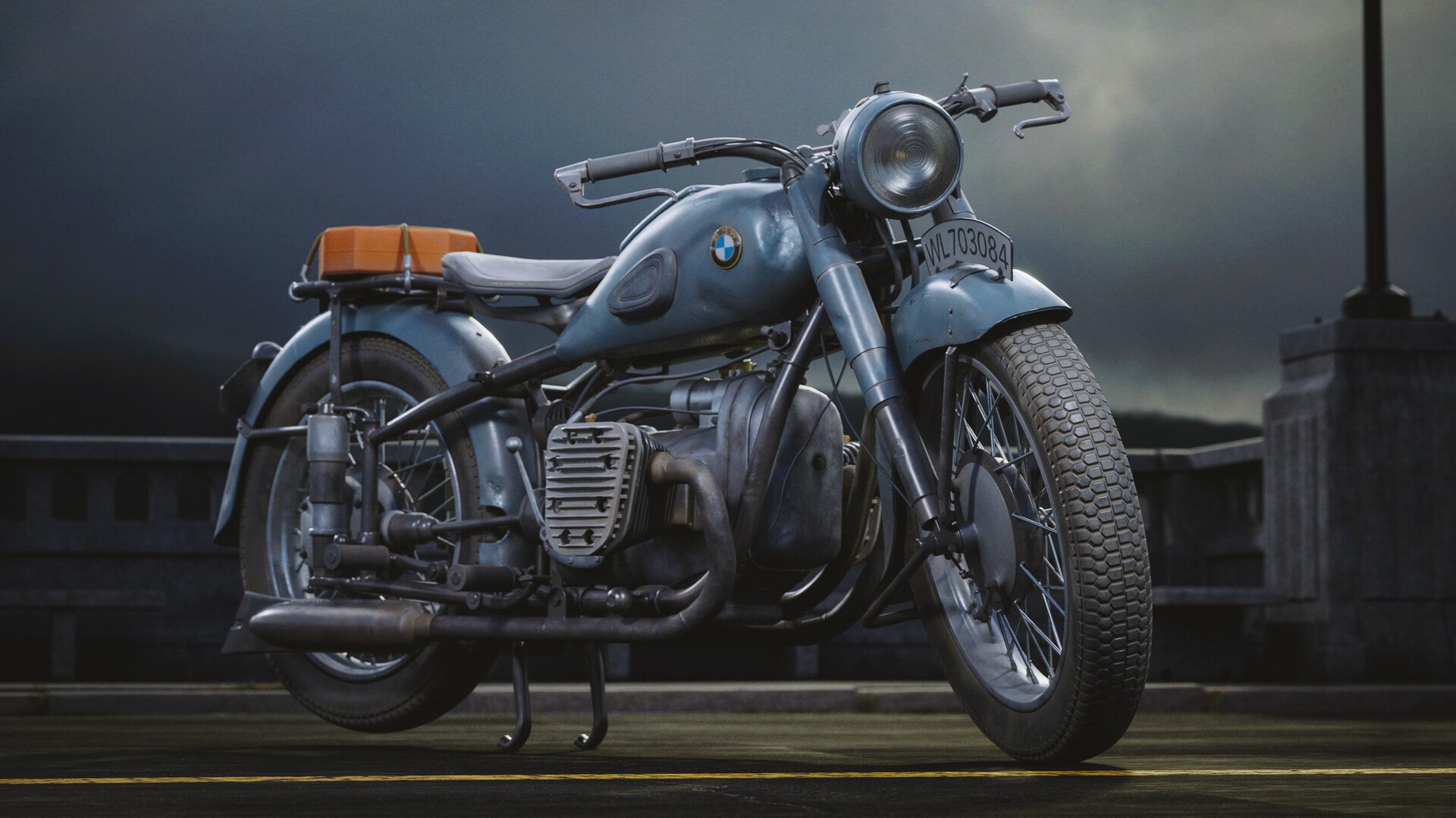 BMW R71 3D - TurboSquid 2344166