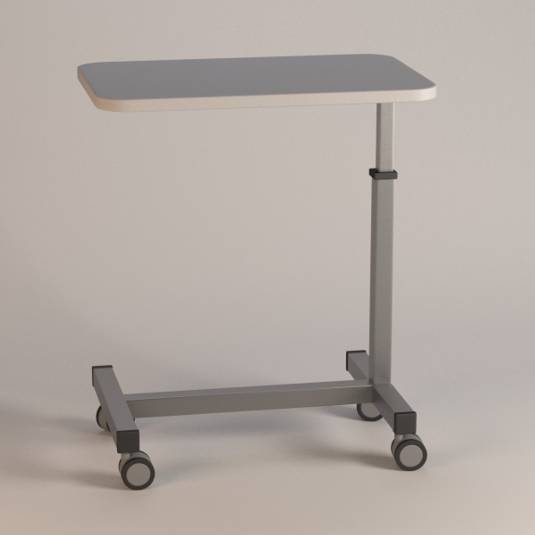 3d Hospital Table Model