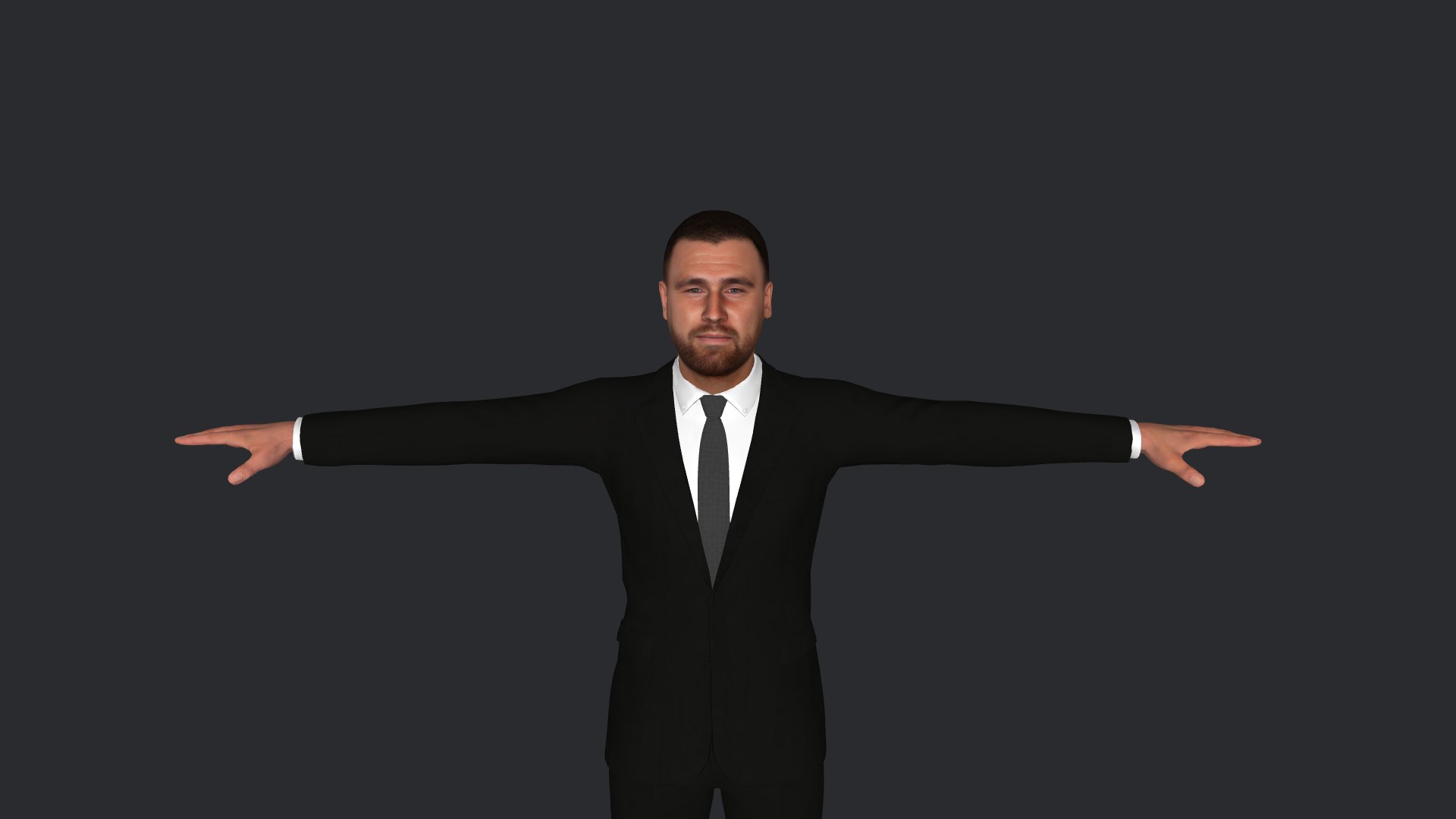 Travis Kelce Hyper Realistic Full Body Fully Rigged 3D Character Model ...