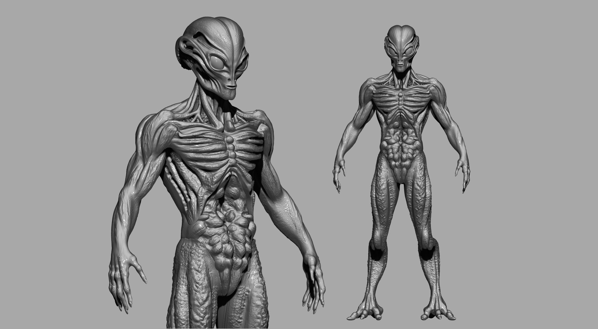 3D Model Alien Creature - High Detail PBR Model - TurboSquid 2395822