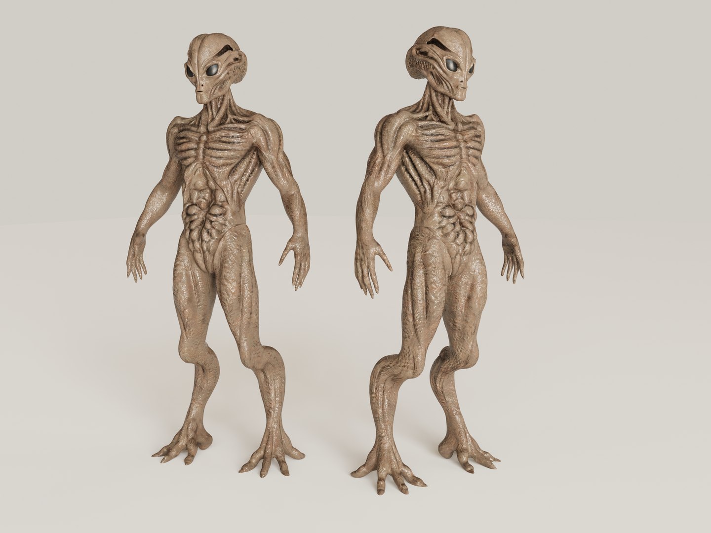 3D Model Alien Creature - High Detail PBR Model - TurboSquid 2395822