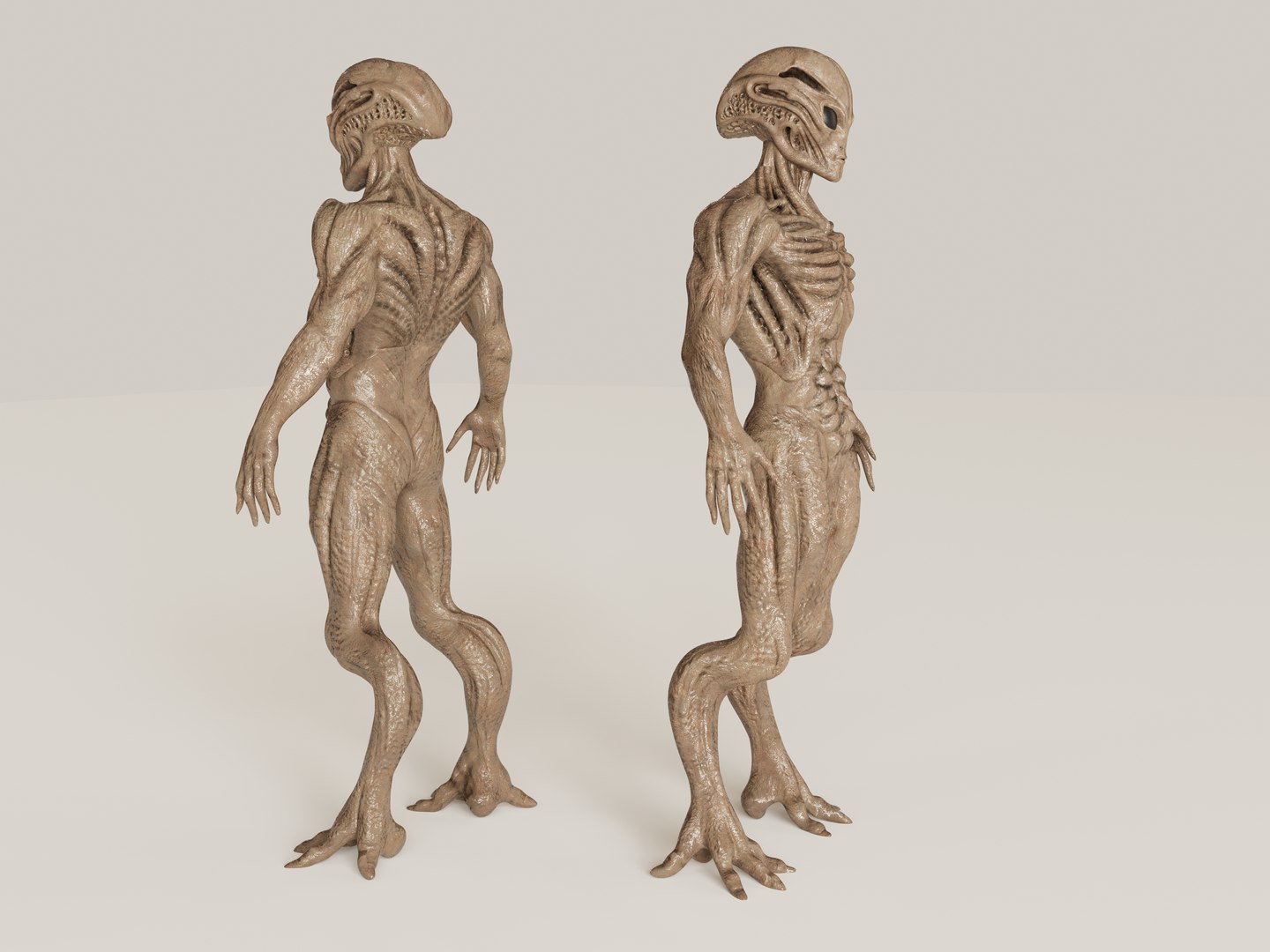 3D Model Alien Creature - High Detail PBR Model - TurboSquid 2395822