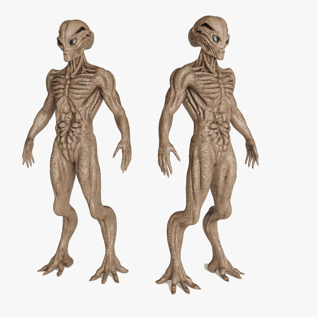 3D Model Alien Creature - High Detail PBR Model - TurboSquid 2395822