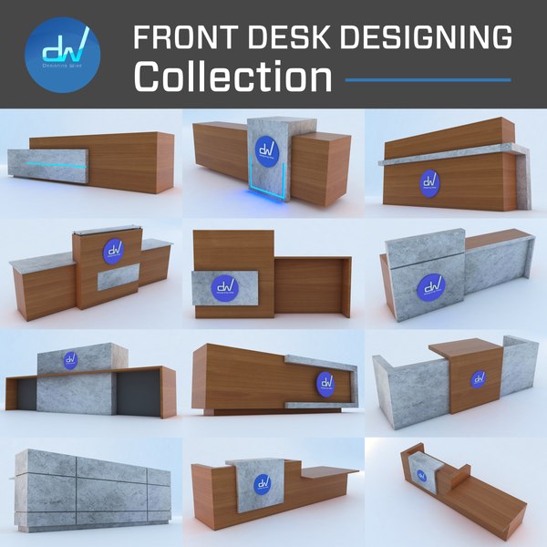 Reception Desk 3D Models for Download | TurboSquid