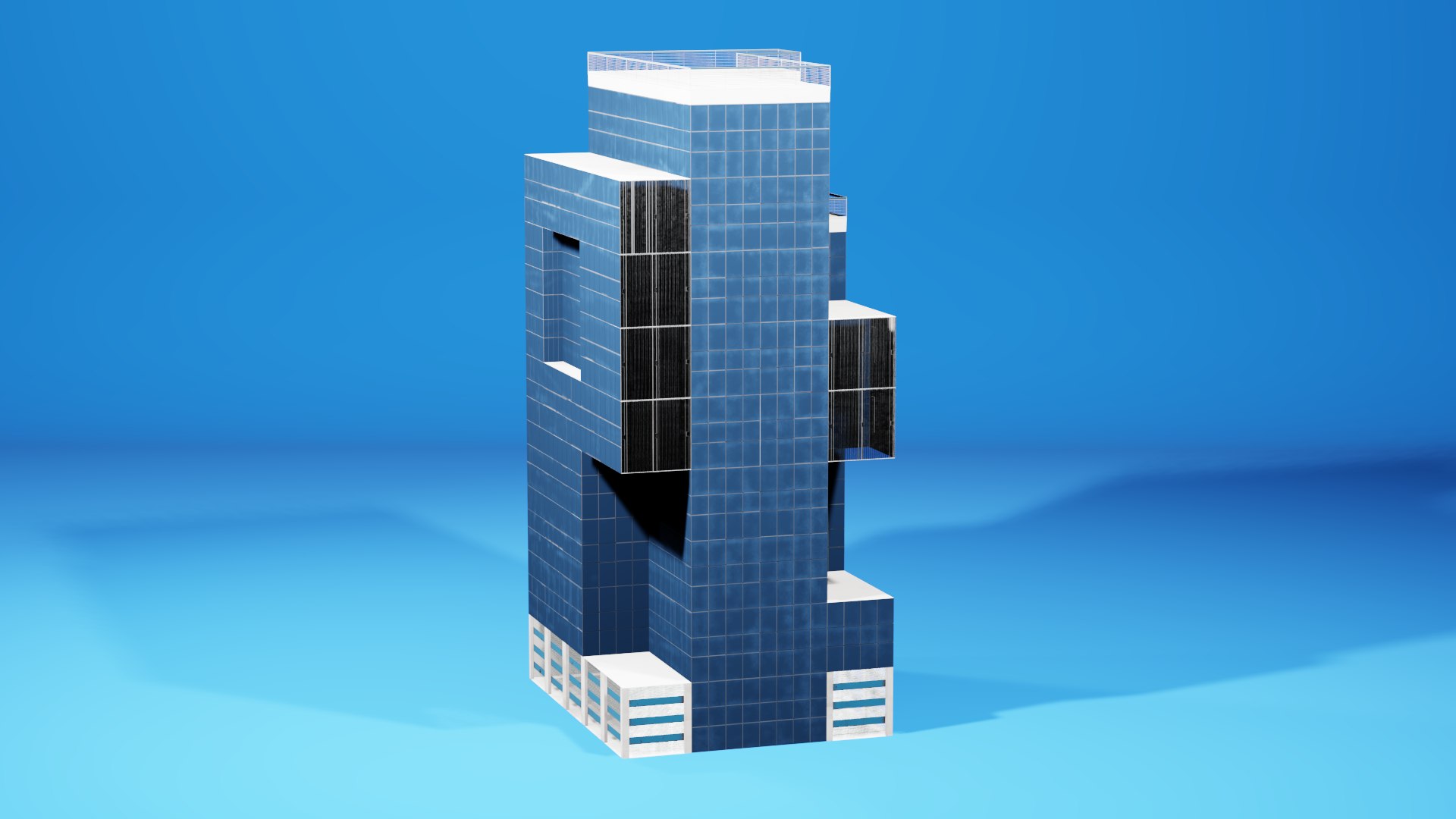 Old Office Building 3D Model - TurboSquid 2126054