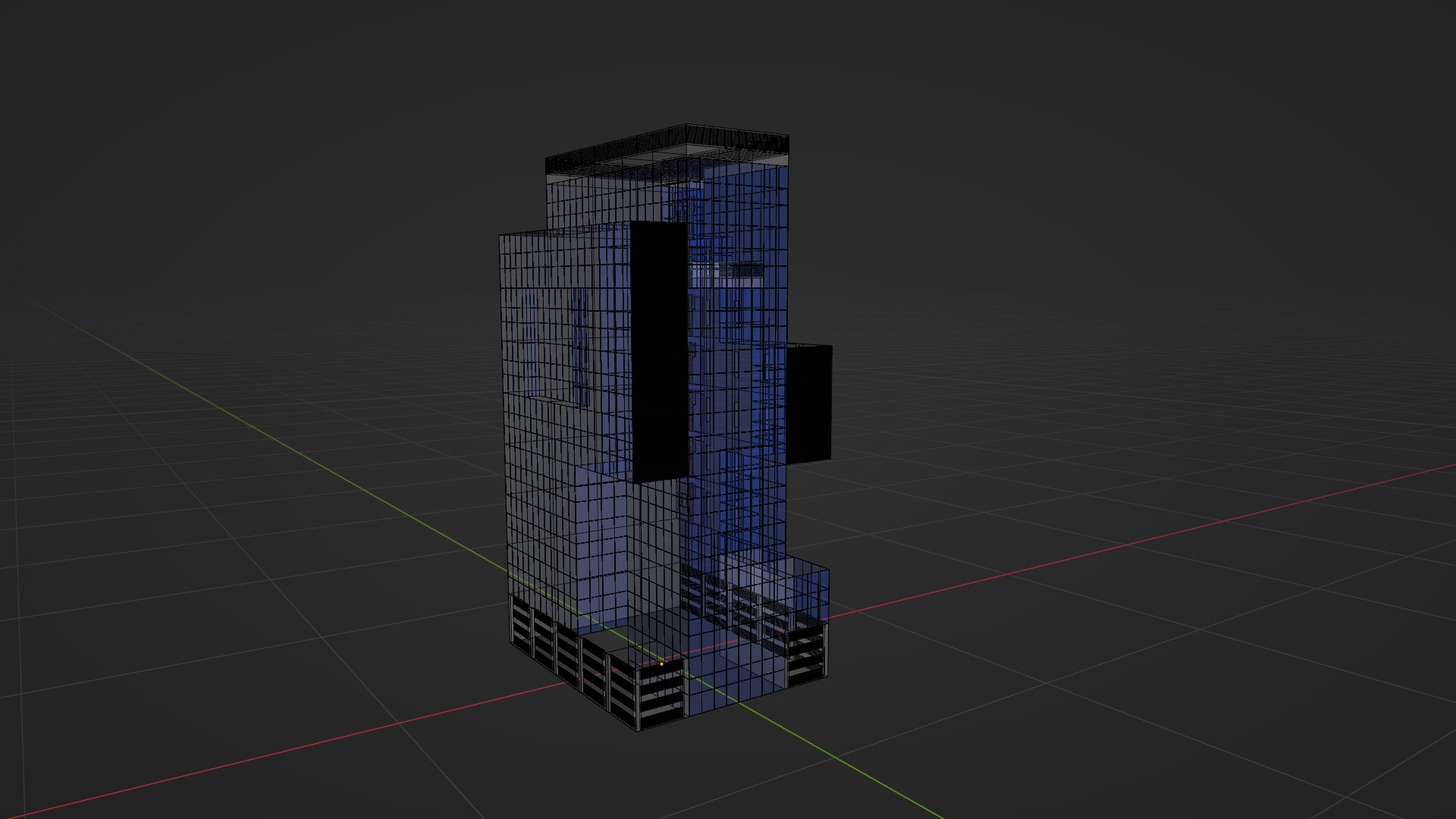 Old Office Building 3D Model - TurboSquid 2126054