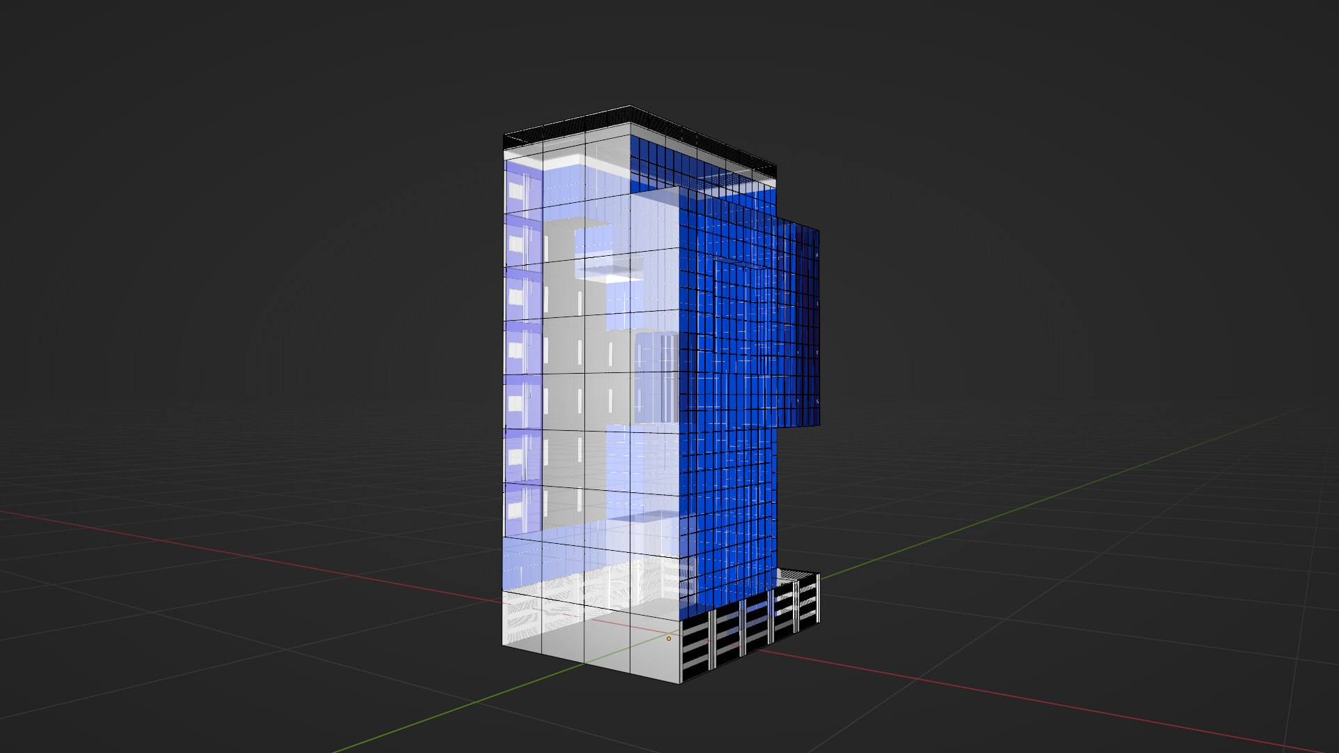 Old Office Building 3D Model - TurboSquid 2126054