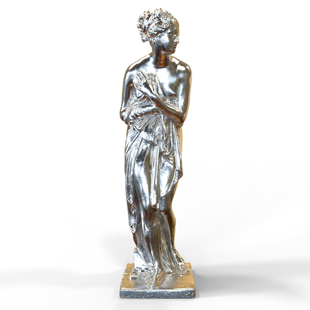 3d Roman Greek Statue Model