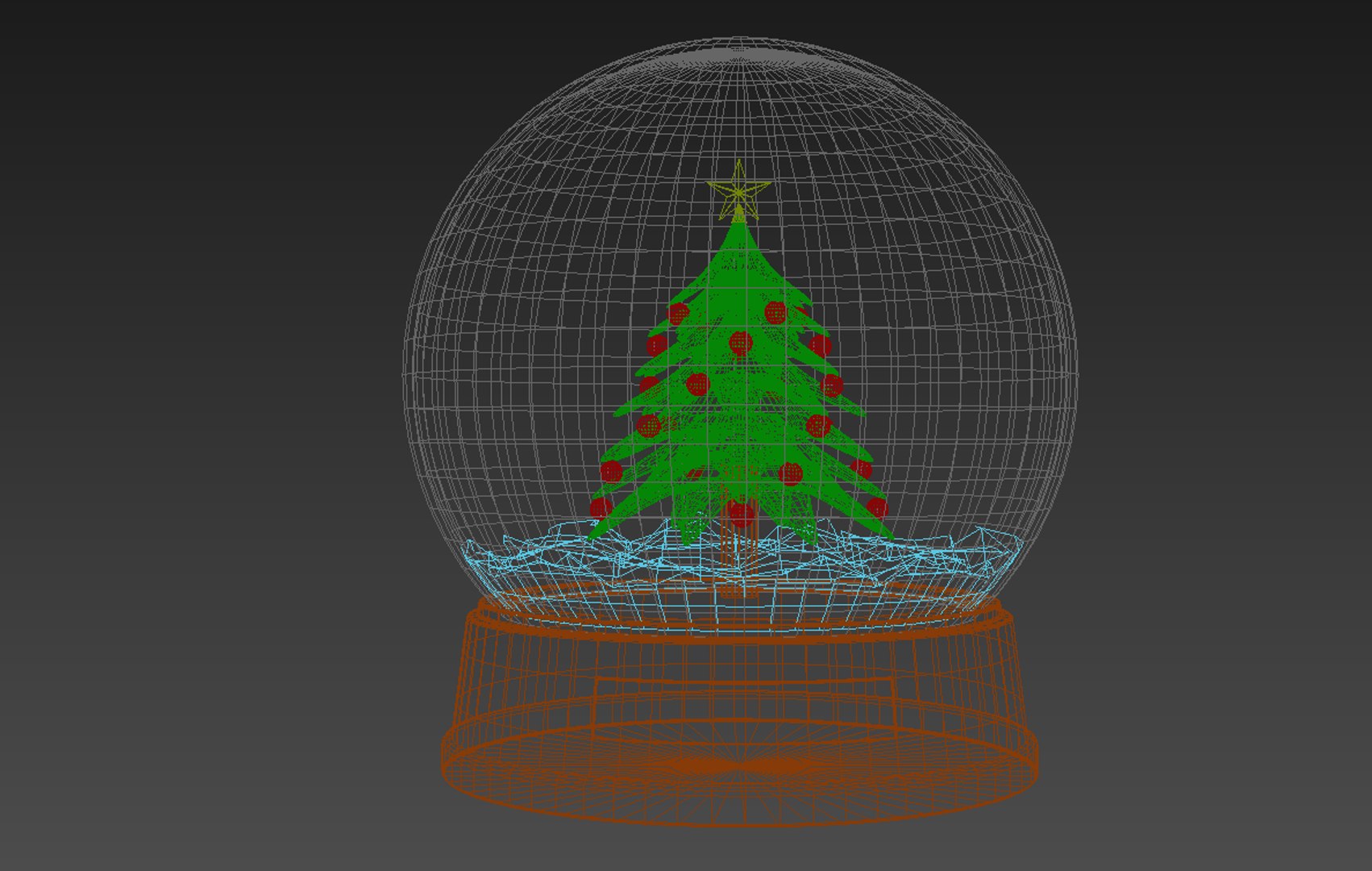 Snow Globe 3D Model - TurboSquid 1329438