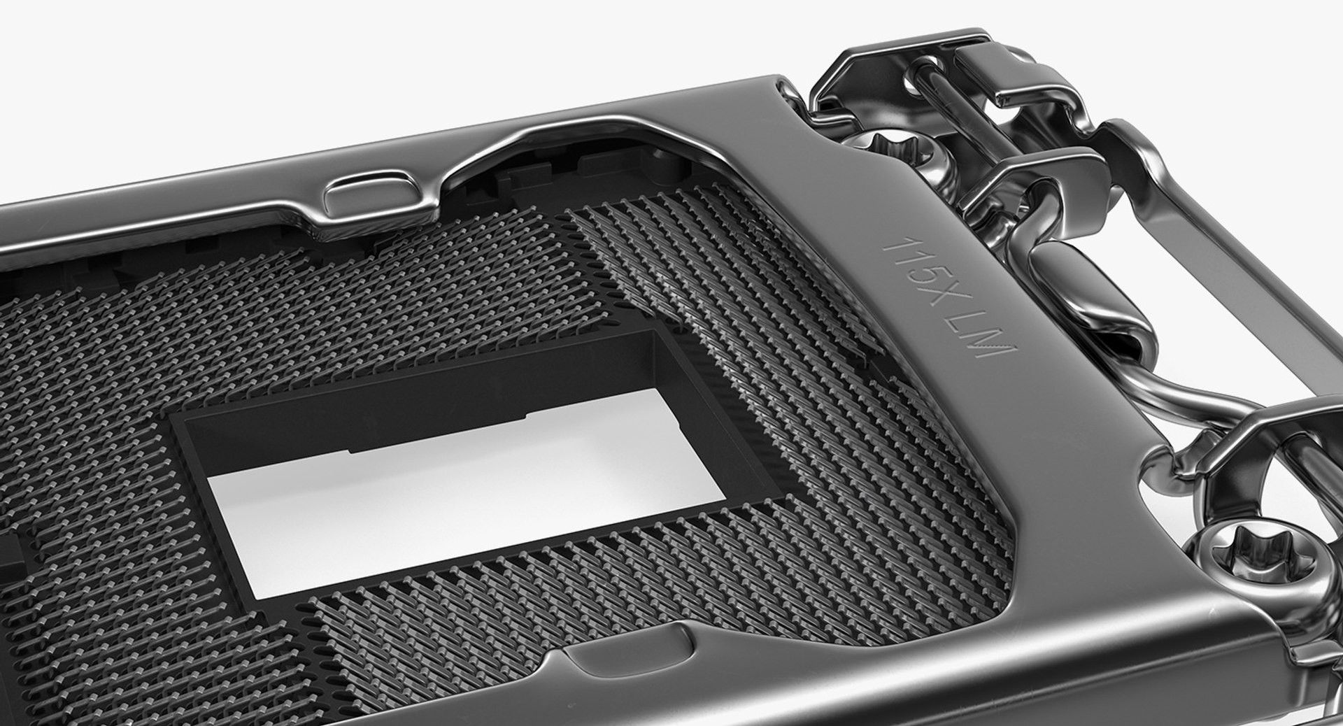 Computer Processor Cover Plate Model - TurboSquid 1427143