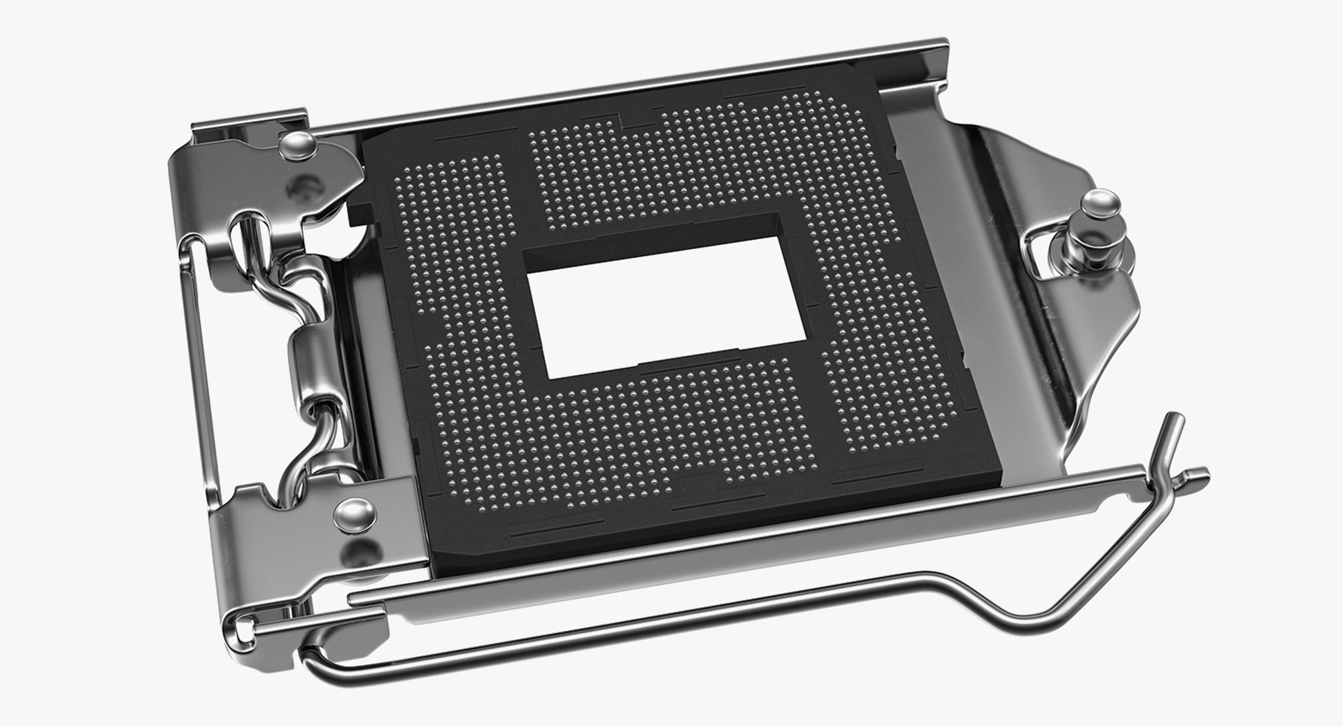 Computer Processor Cover Plate Model - TurboSquid 1427143