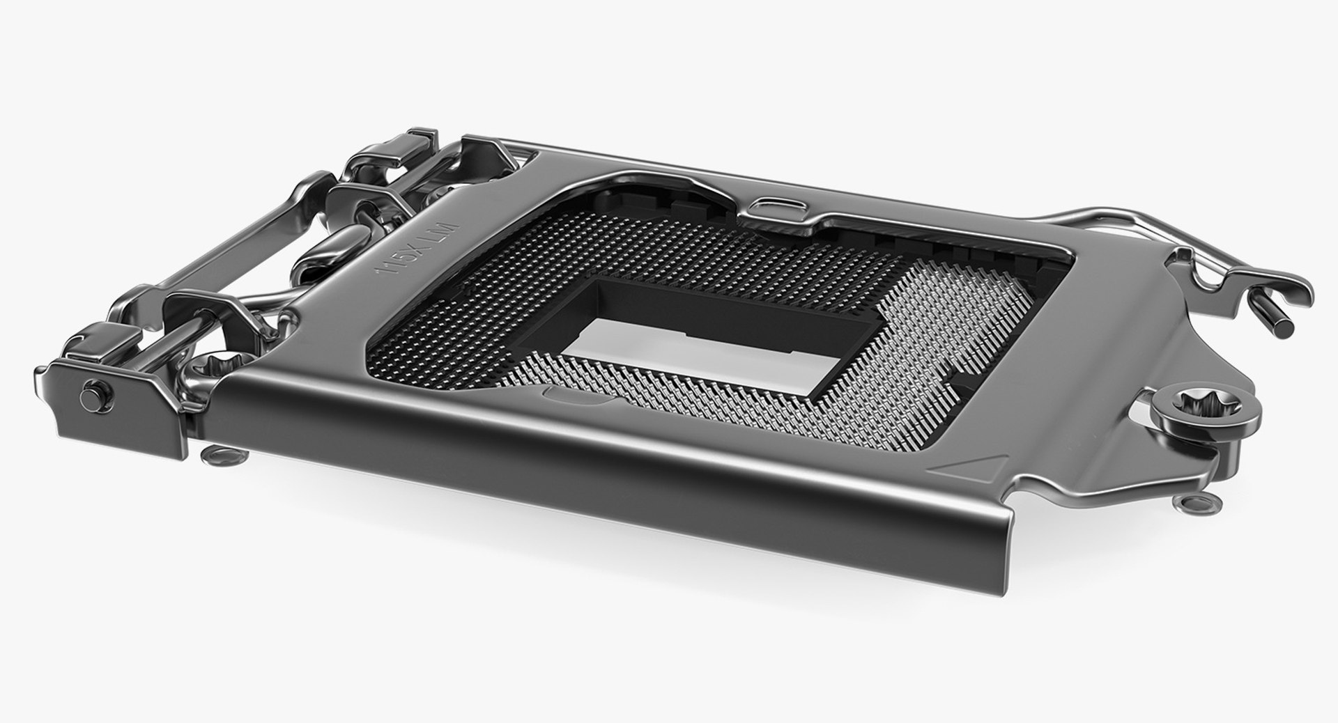 Computer Processor Cover Plate Model - TurboSquid 1427143