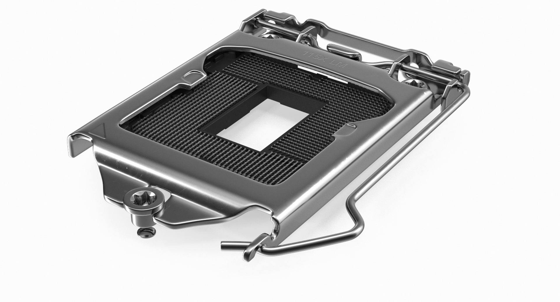 Computer Processor Cover Plate Model - TurboSquid 1427143