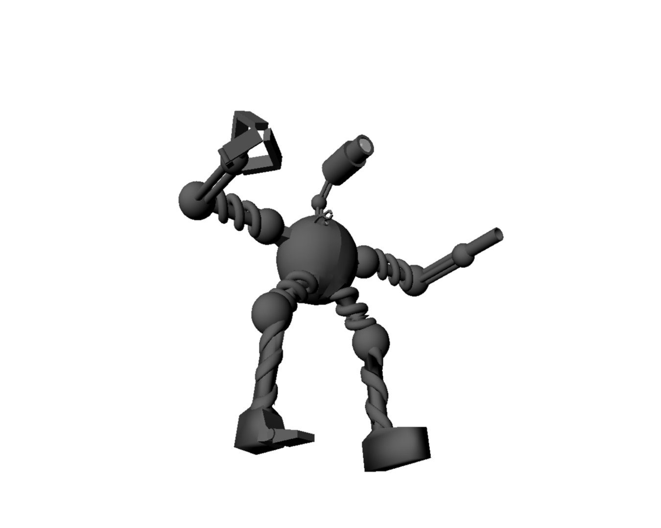 maya simple robot
