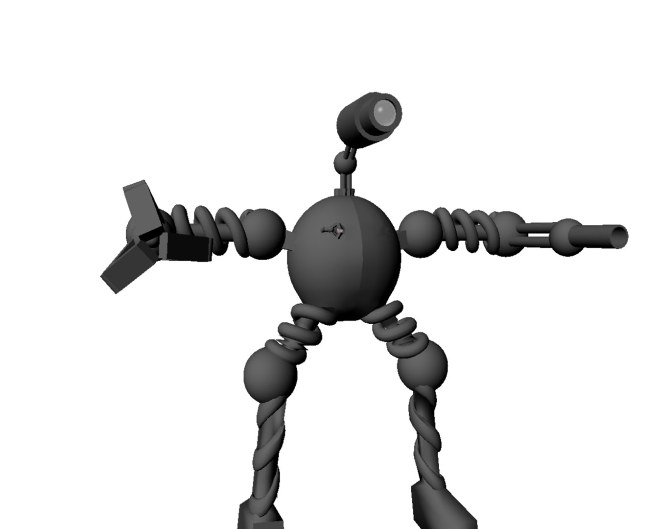 Maya Simple Robot