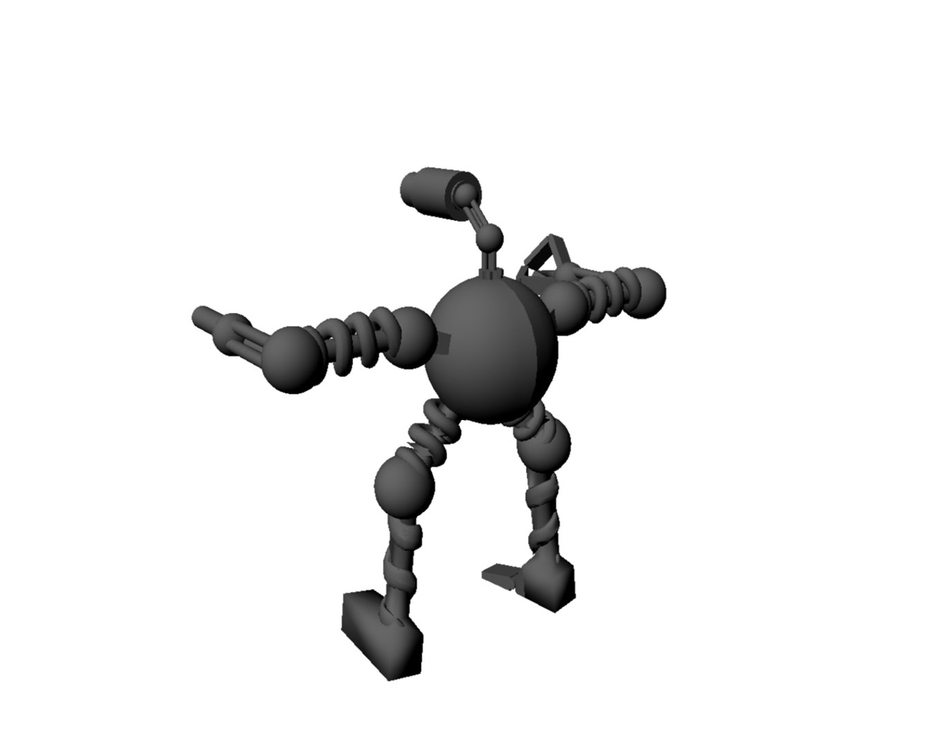 Maya Simple Robot
