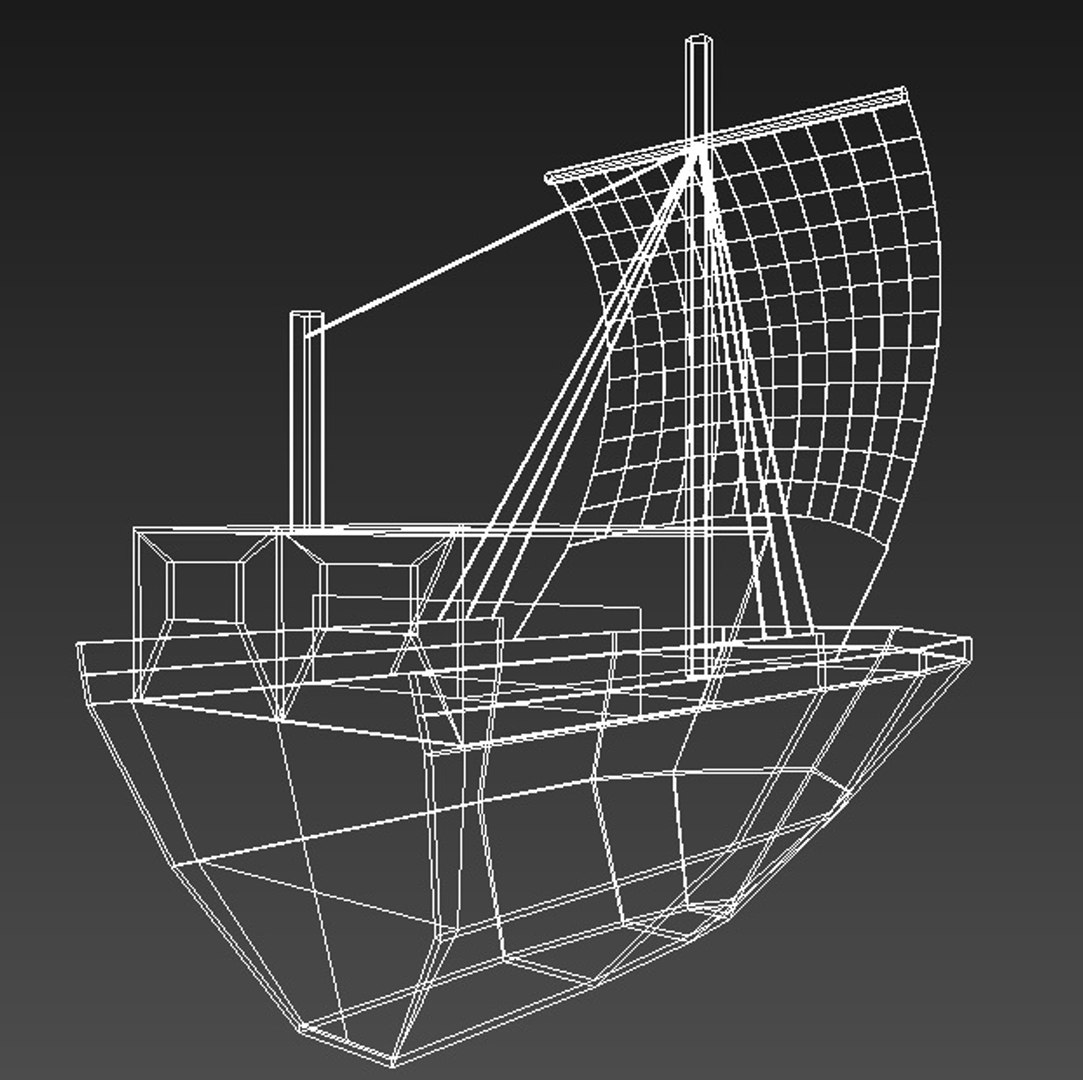 3D Little Sailing Ship - TurboSquid 1504160
