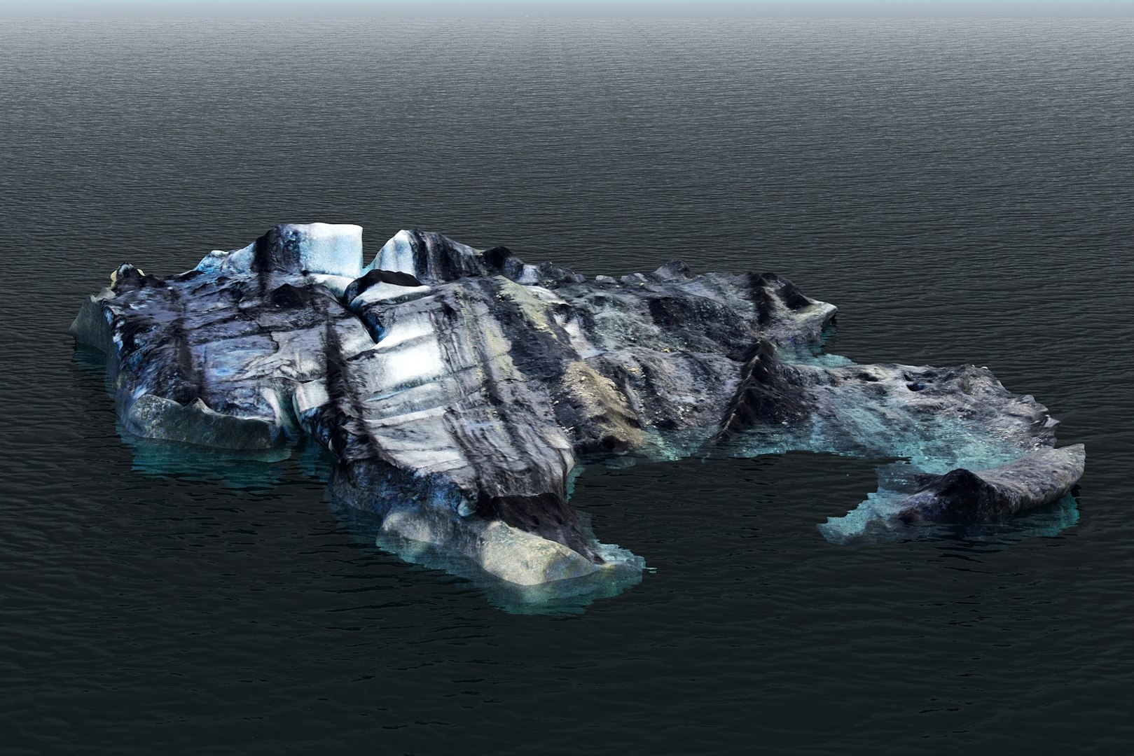 Real Iceberg Scan 3D Model - TurboSquid 1645542