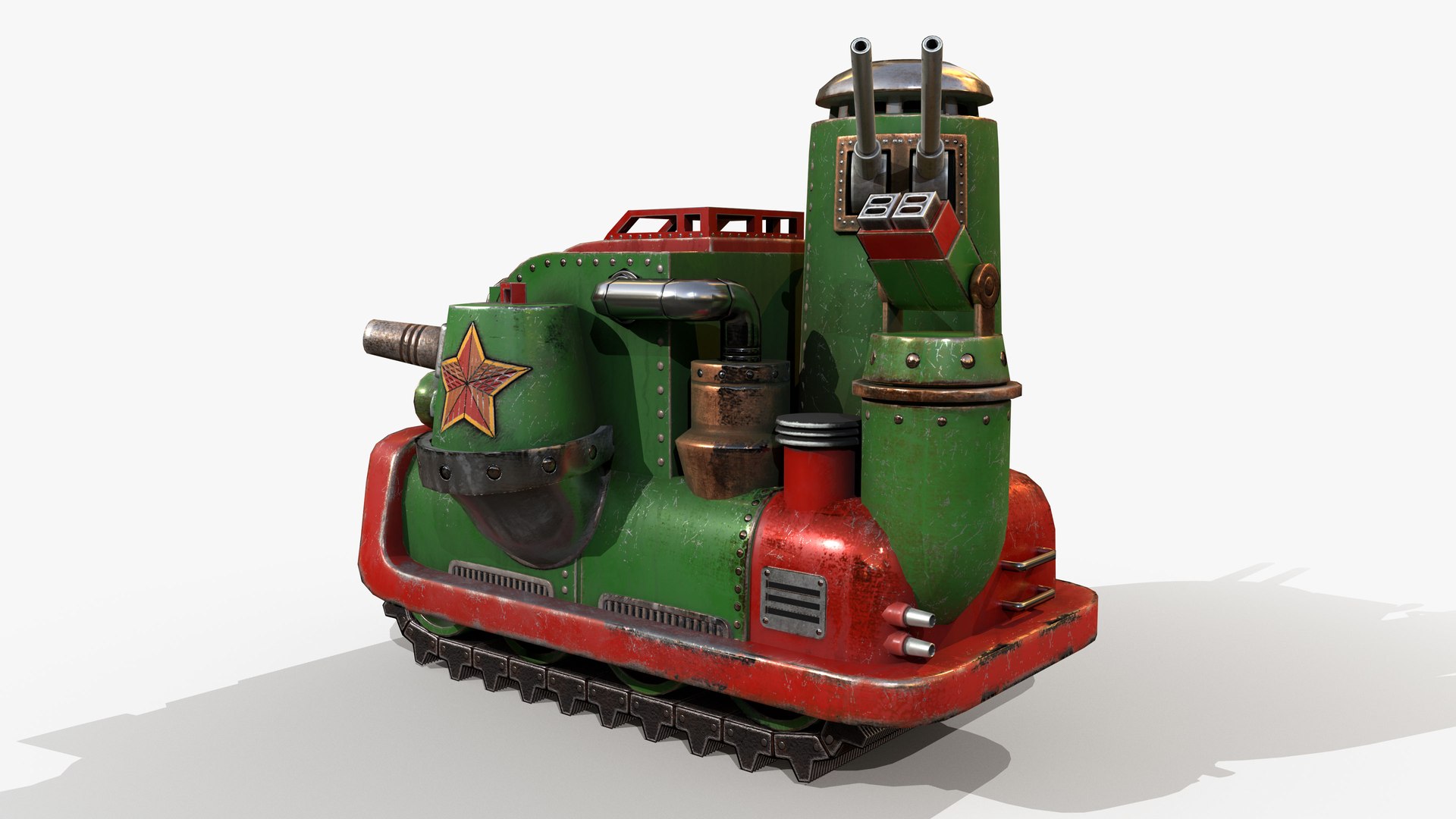 3D Tank - TurboSquid 1686666