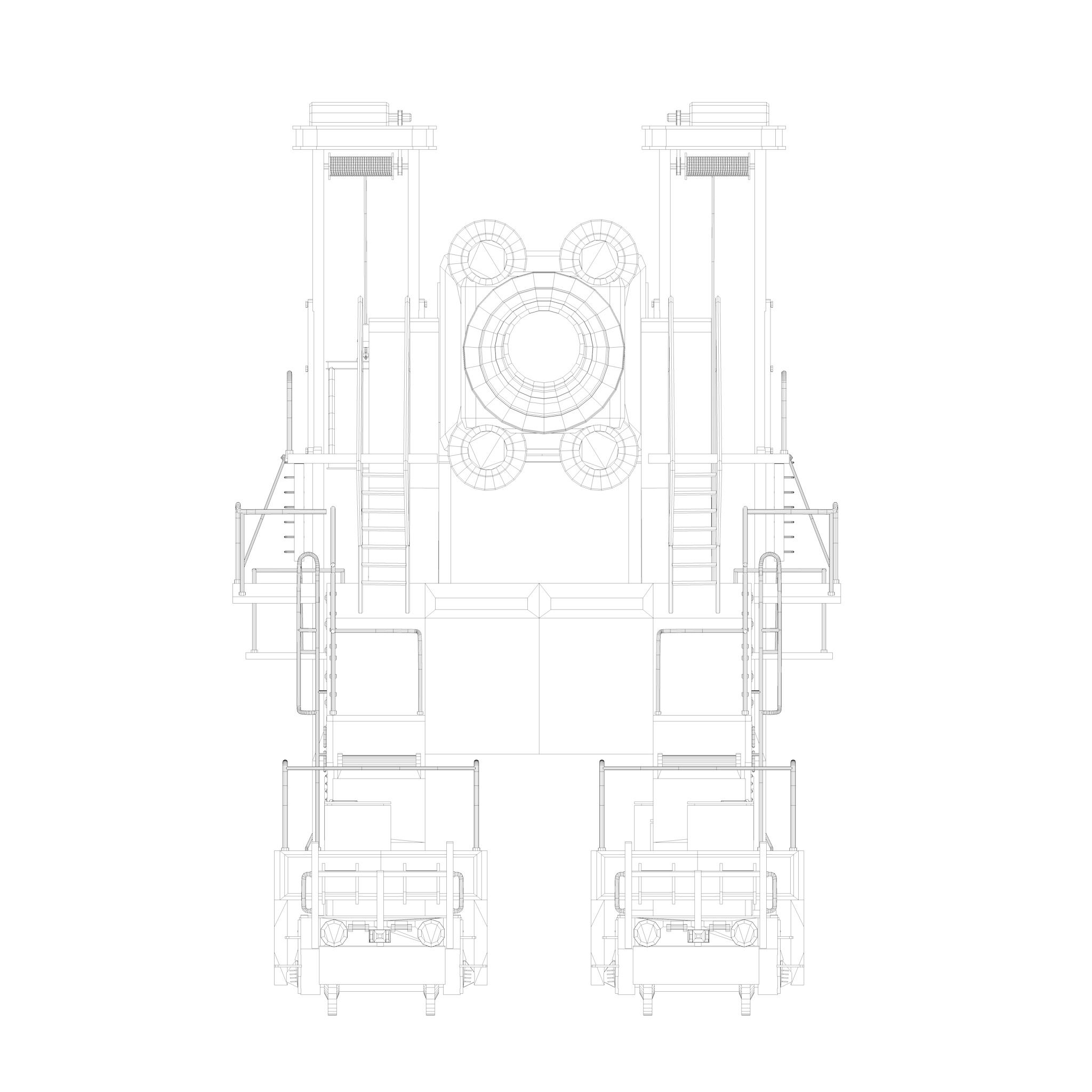 3d dora railway gun model