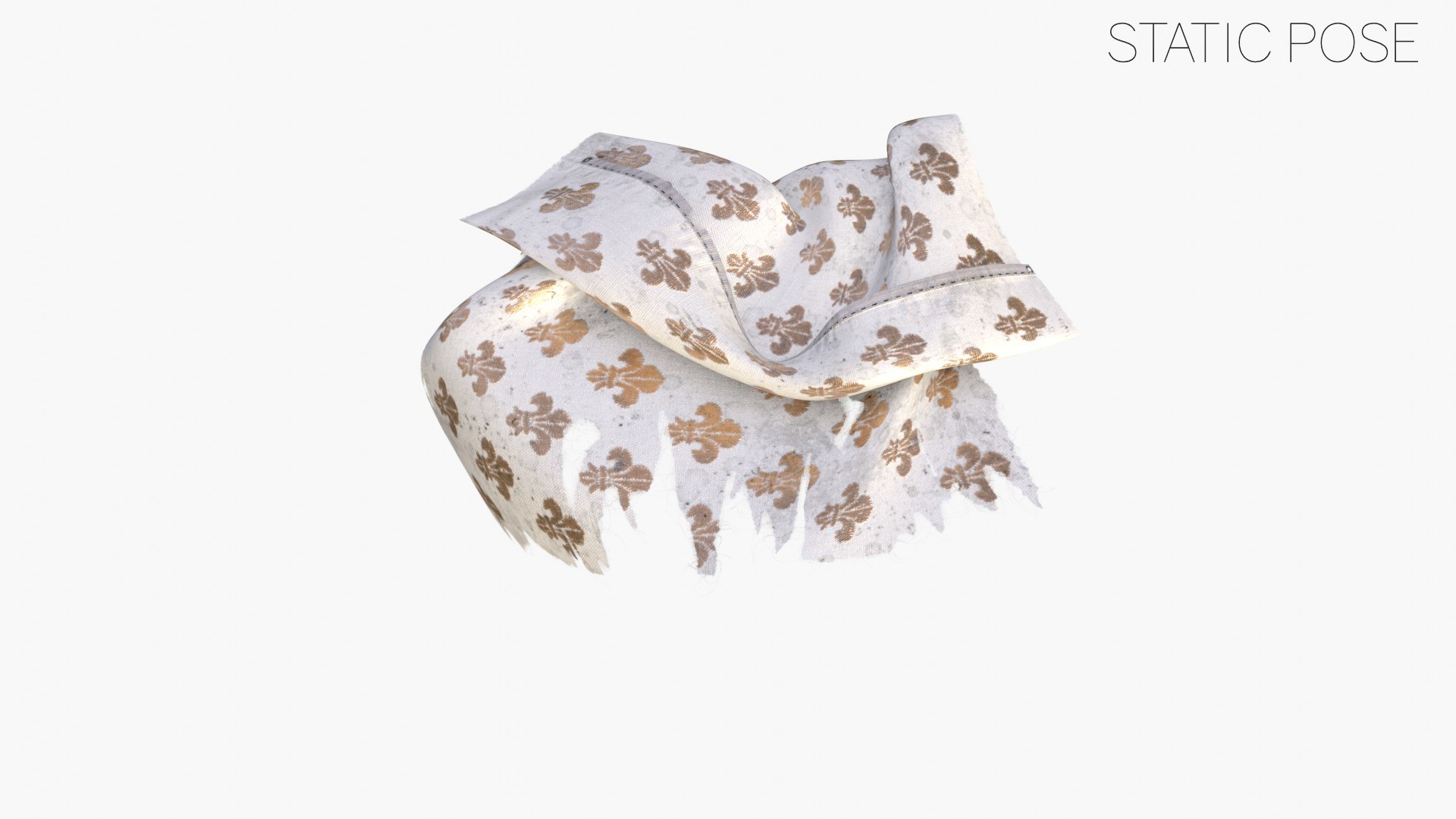 3D Model Royal French Flag 1792 - TurboSquid 1486324