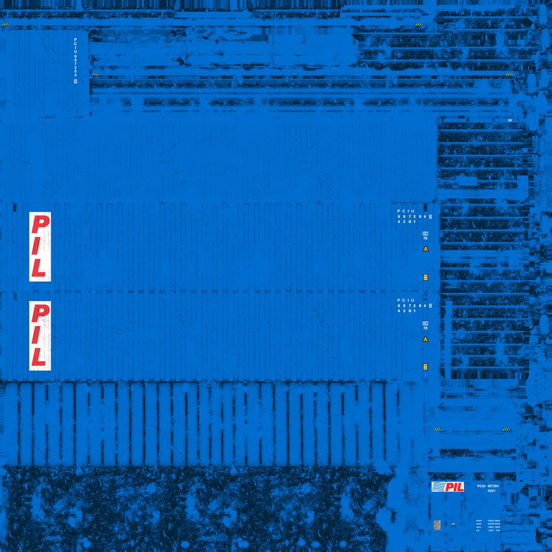 3D 40 Ft PIL Standard Shipping Container Model - TurboSquid 2011957