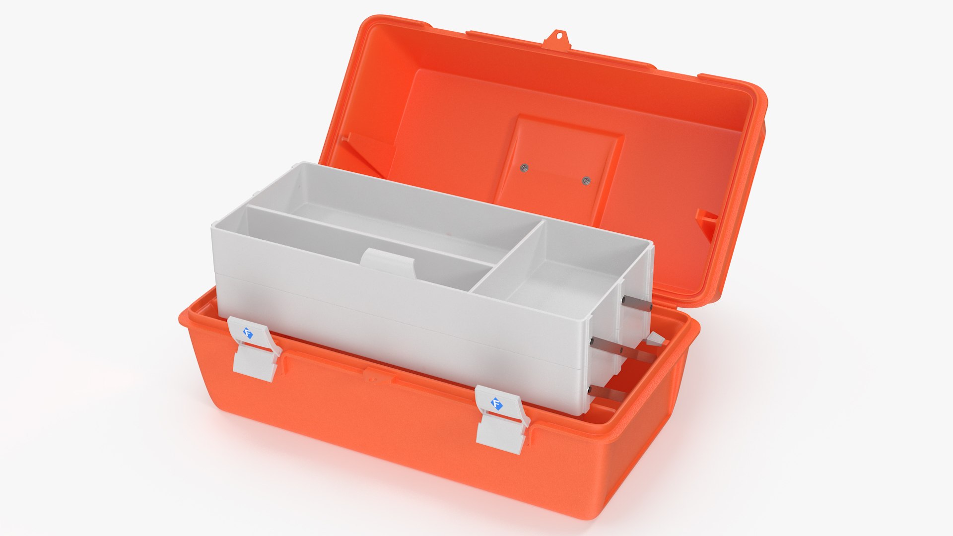 Flambeau Paramedic Box Open 3D Model - TurboSquid 1947814