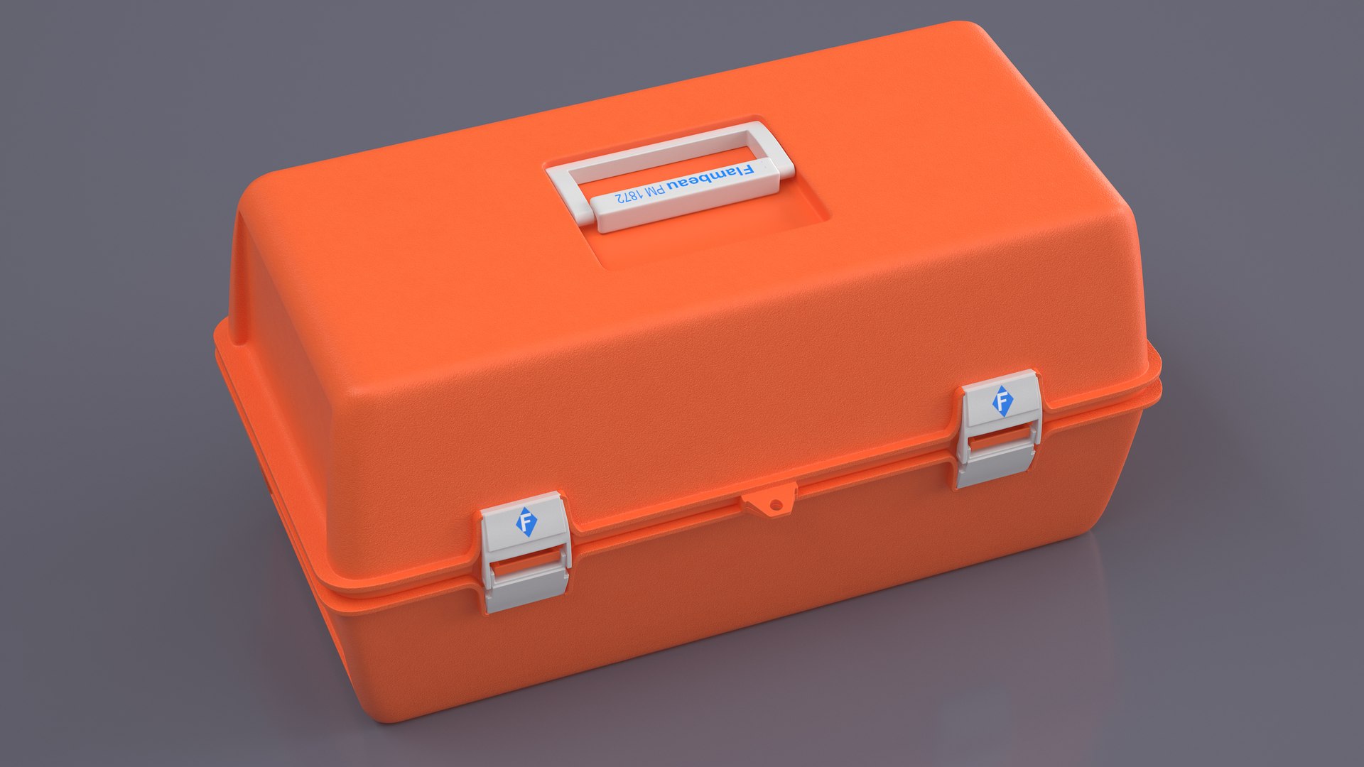 Flambeau Paramedic Box Open 3D Model - TurboSquid 1947814