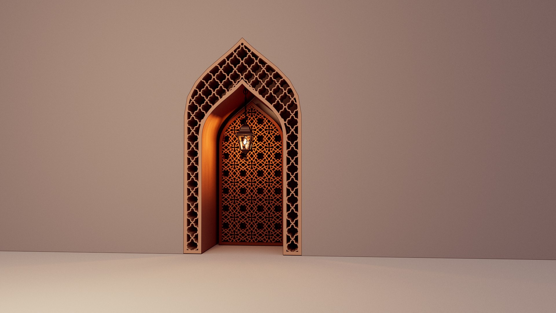 3D Windows OR Gate Of Arabian Castle Or Fortress Model - TurboSquid 2129451