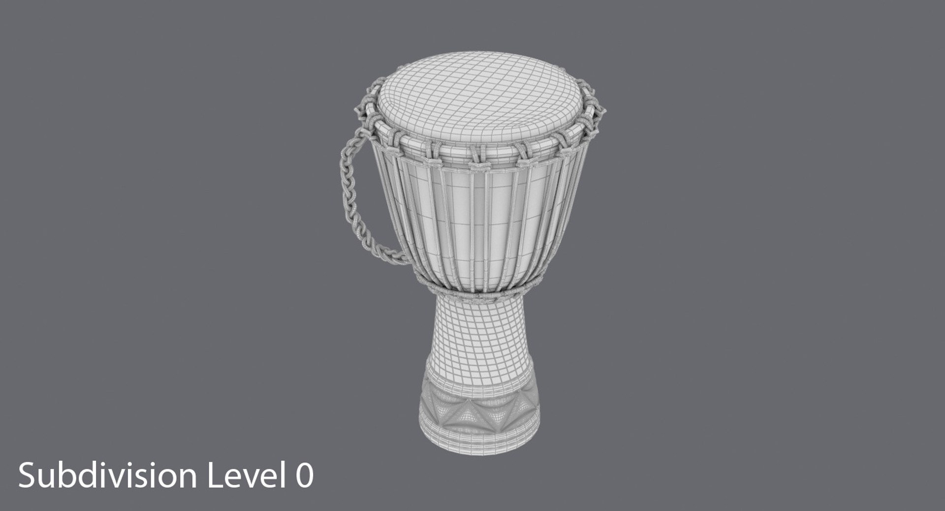 3d model jembe djembe