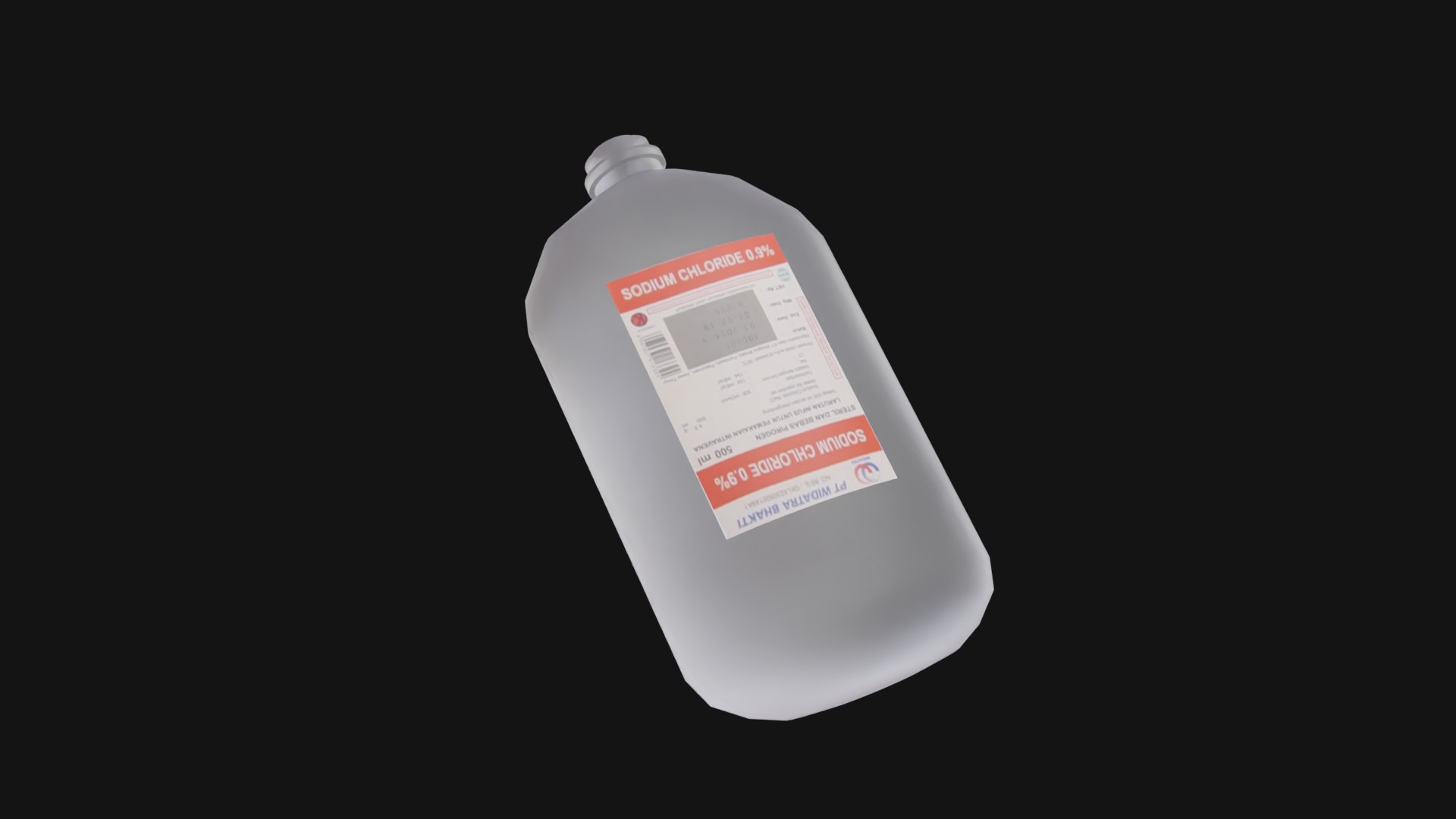 NaCl 100ml Low Poly 3D model - TurboSquid 2182512