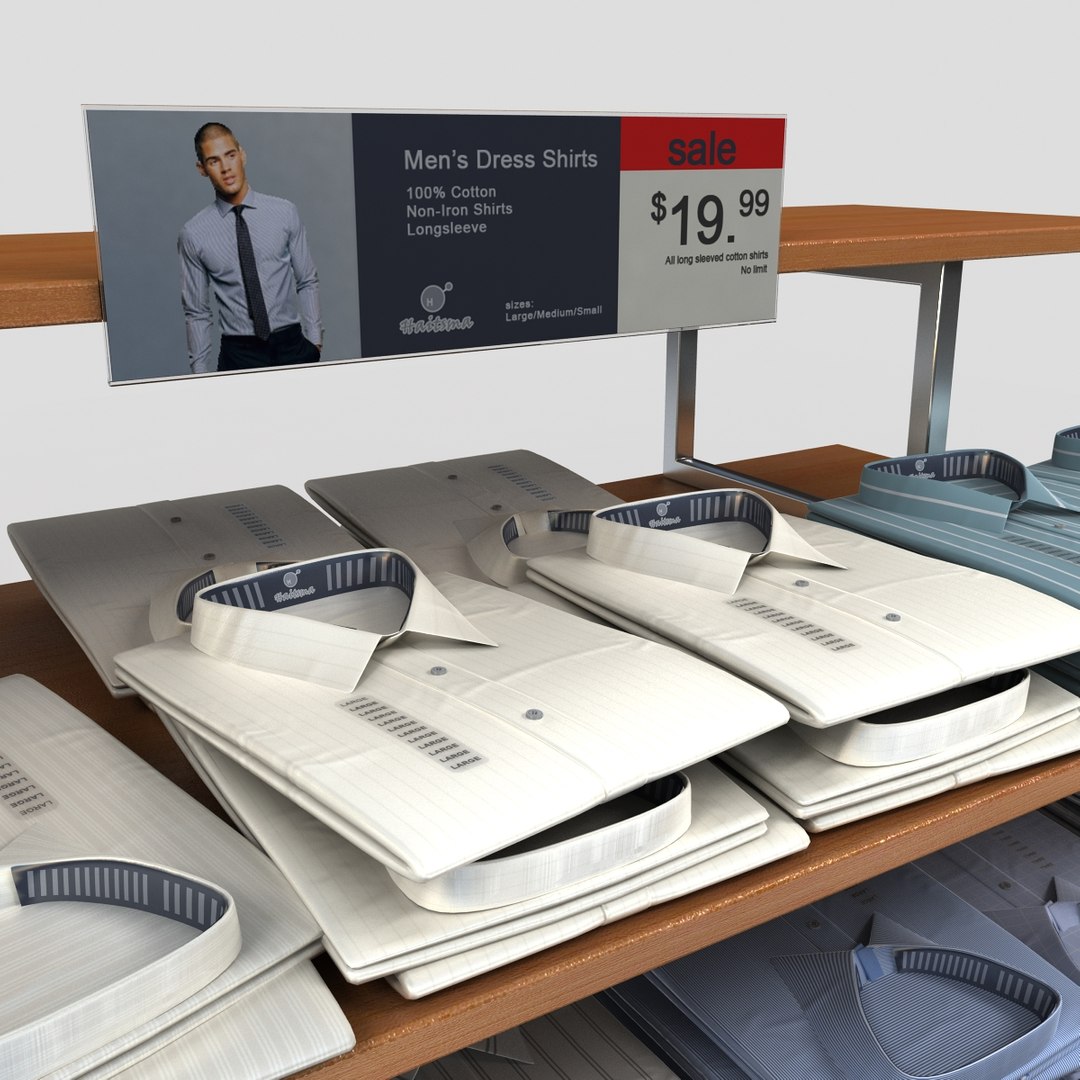 Dress Shirt Table 1 3ds