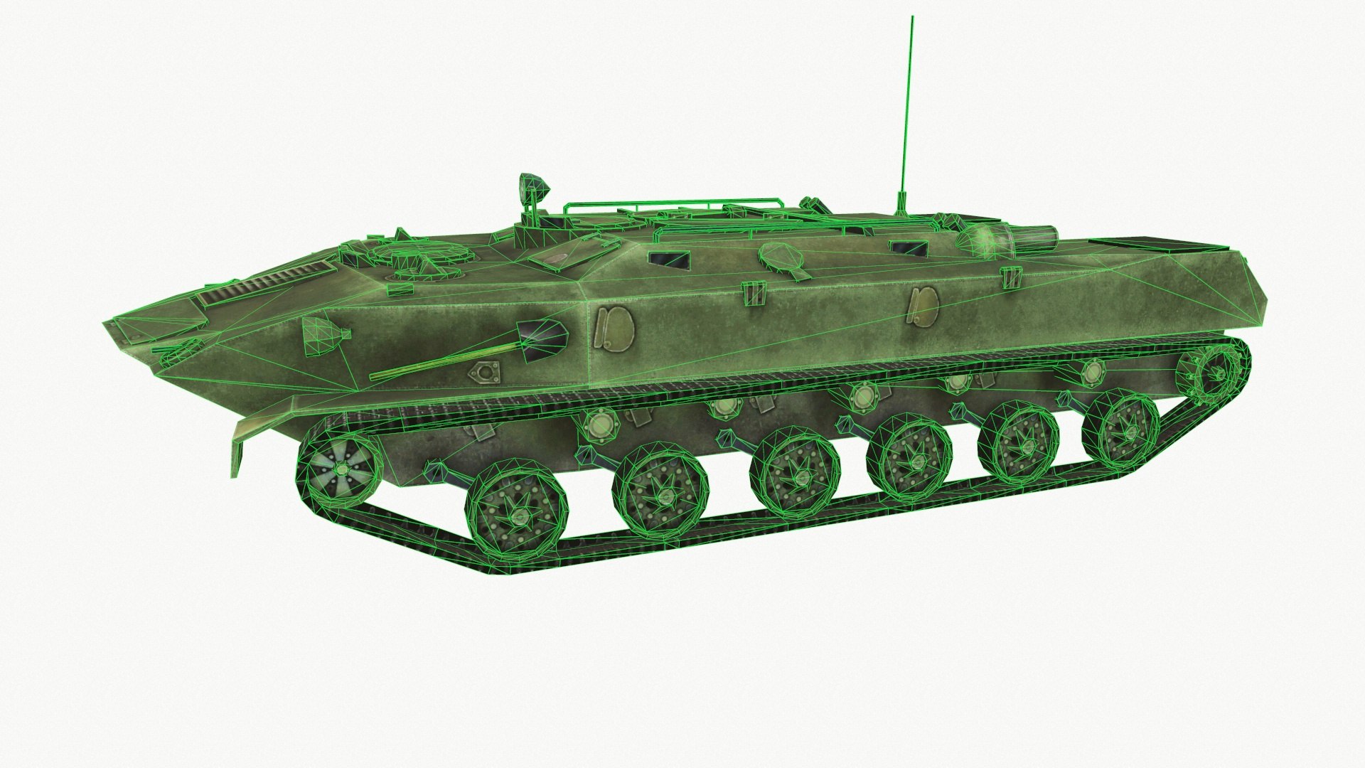 Soviet Transporter Model - TurboSquid 1563790