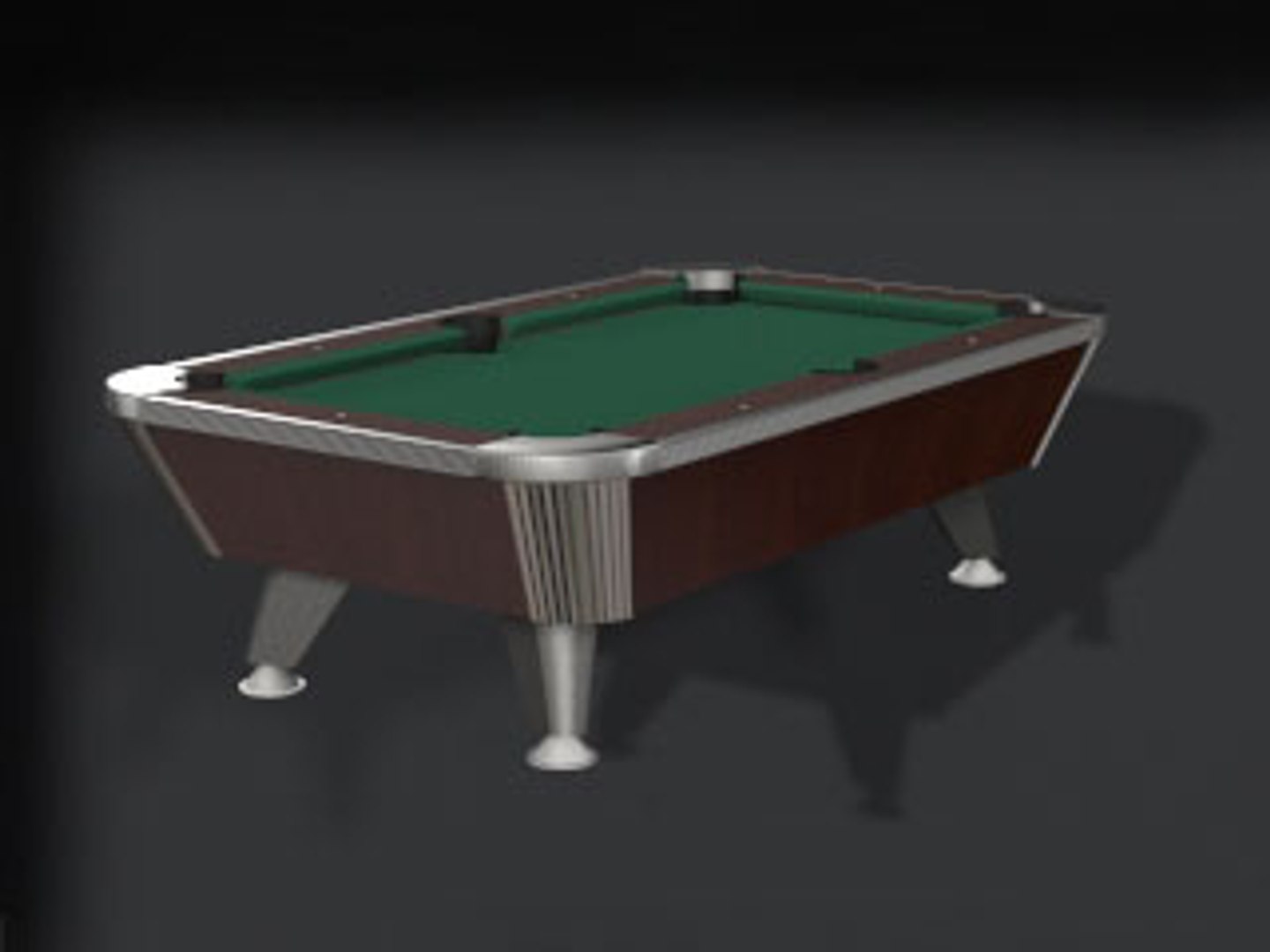billards pool 3d model