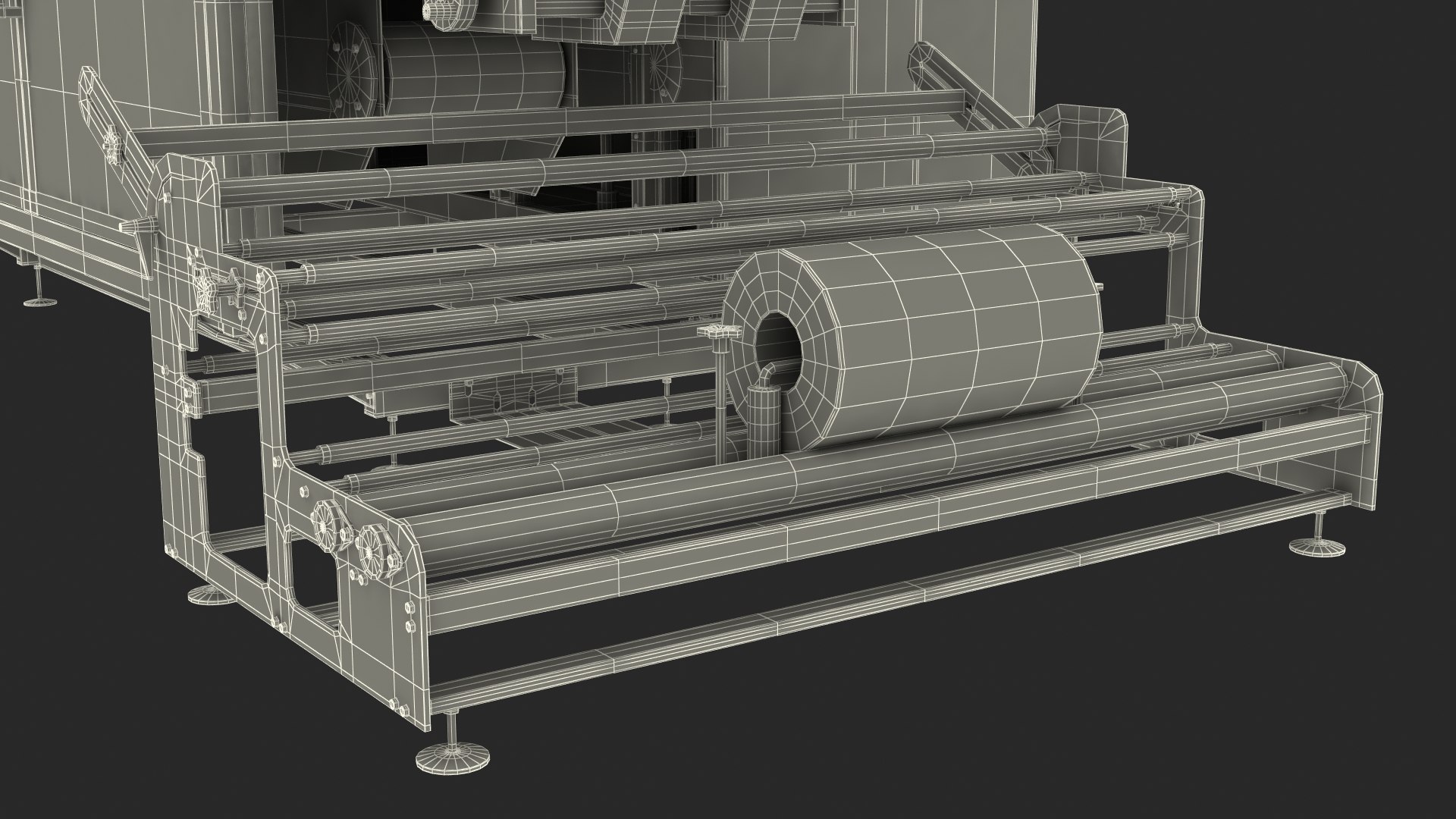 3D GNA AV550 Horizontal Flow Pack Wrapping Machine - TurboSquid 2410810