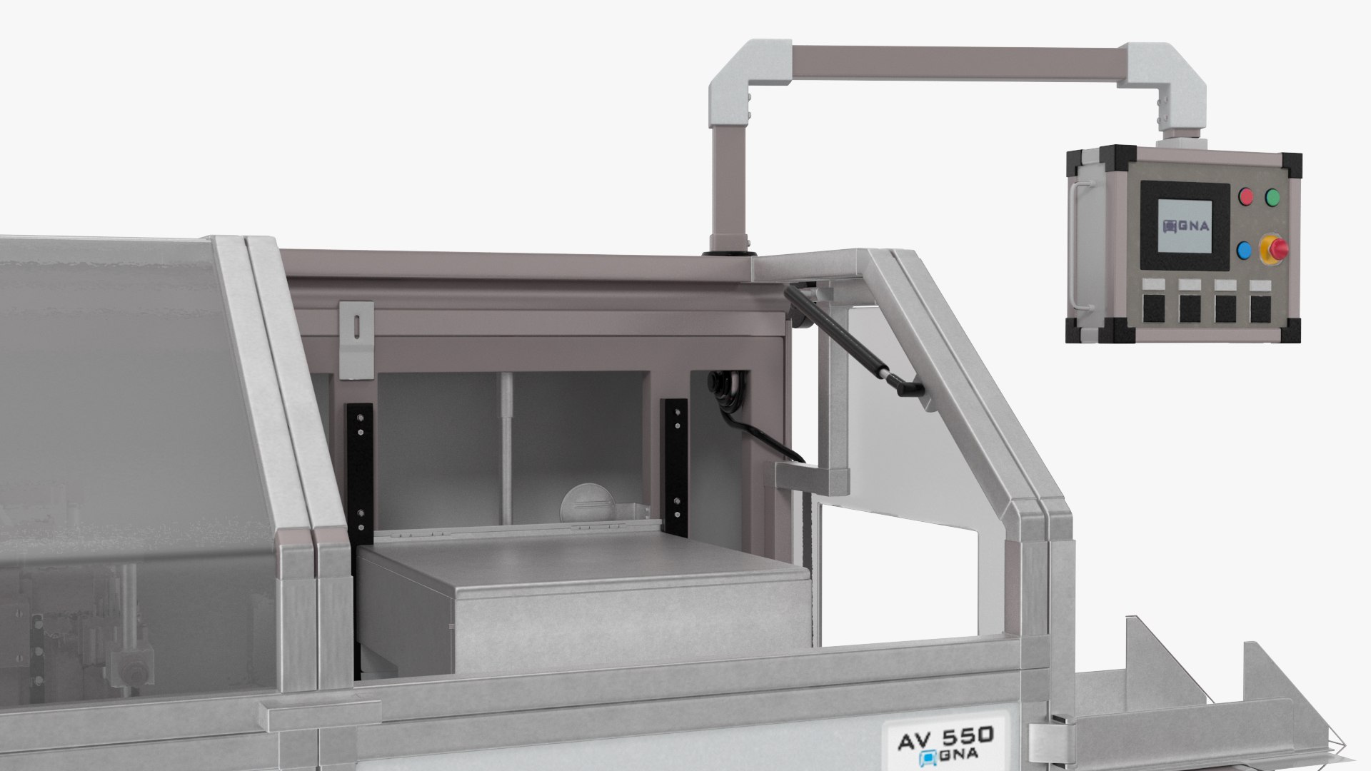 3D GNA AV550 Horizontal Flow Pack Wrapping Machine - TurboSquid 2410810