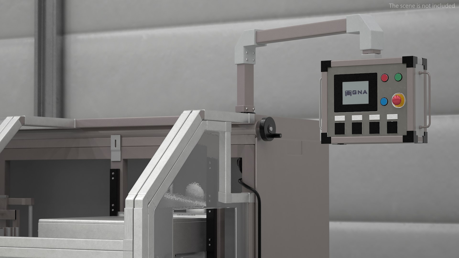 3D GNA AV550 Horizontal Flow Pack Wrapping Machine - TurboSquid 2410810