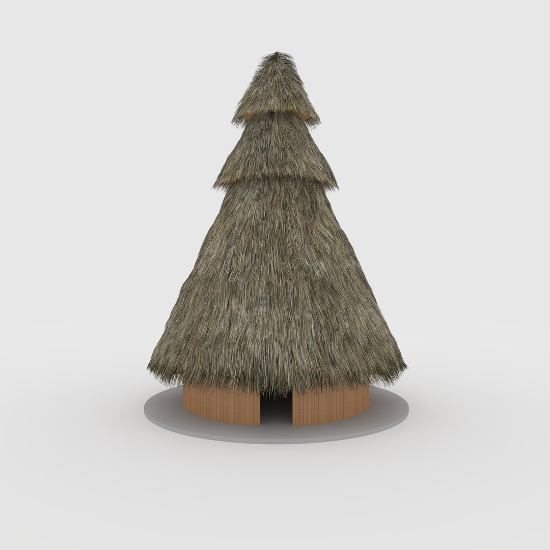 Cabin 4 - House Honai 3D Model - TurboSquid 2123907