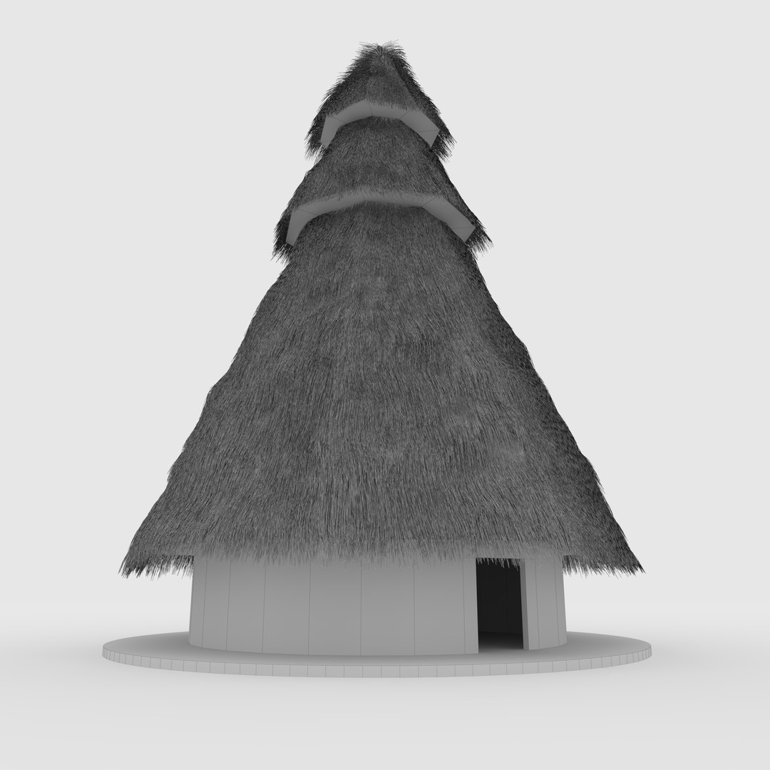 Cabin 4 - House Honai 3D Model - TurboSquid 2123907