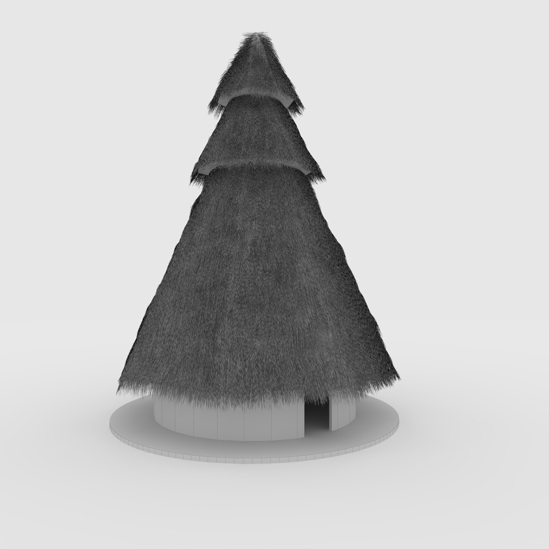 Cabin 4 - House Honai 3D Model - TurboSquid 2123907