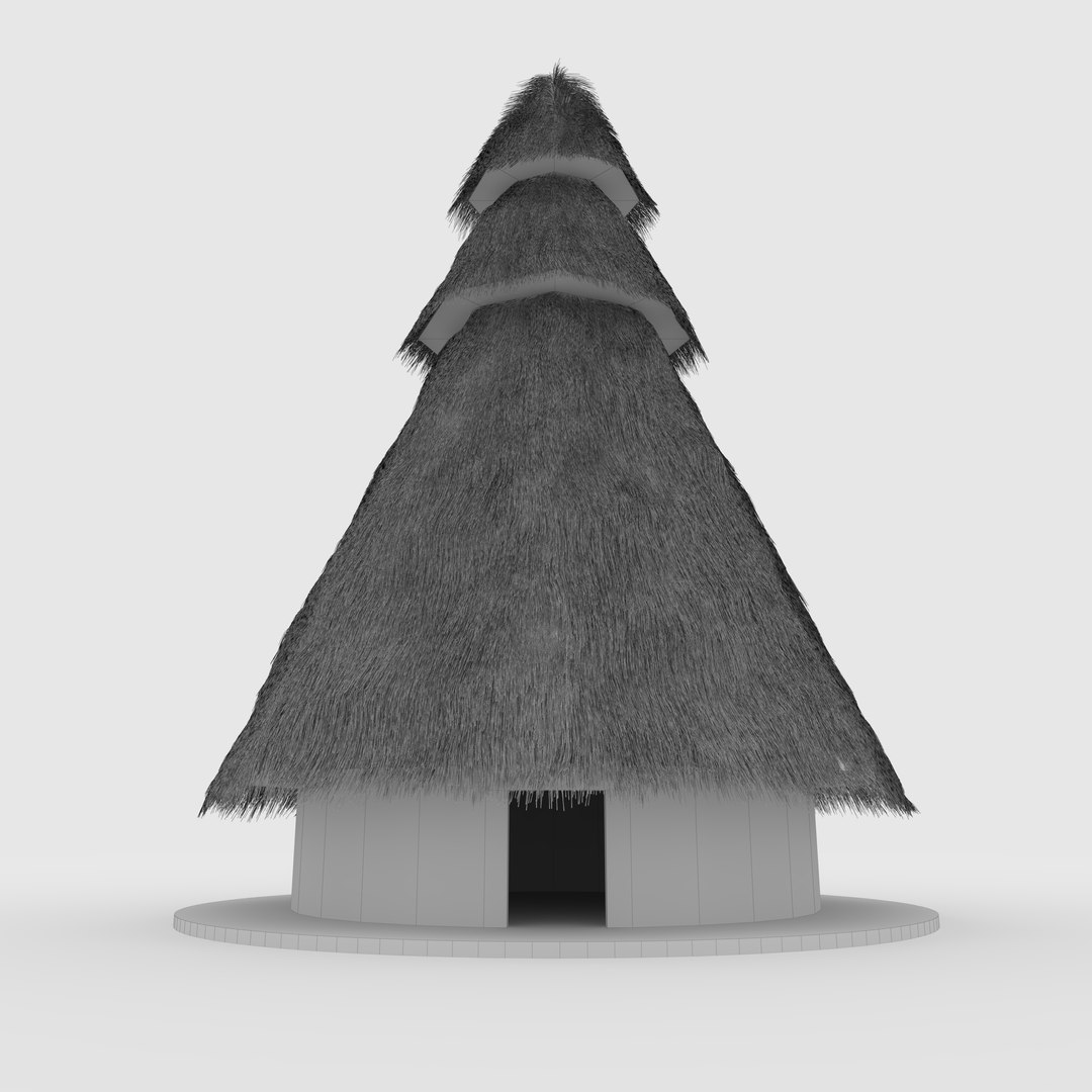Cabin 4 - House Honai 3D Model - TurboSquid 2123907