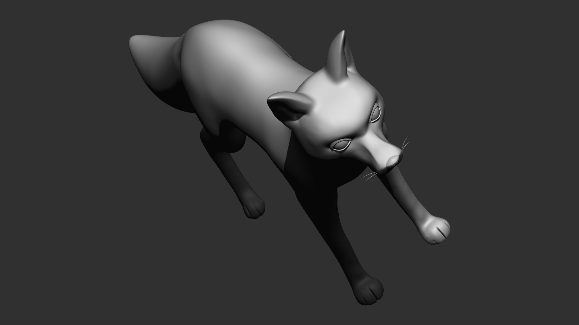 Fox 3d Print Model - TurboSquid 1892639