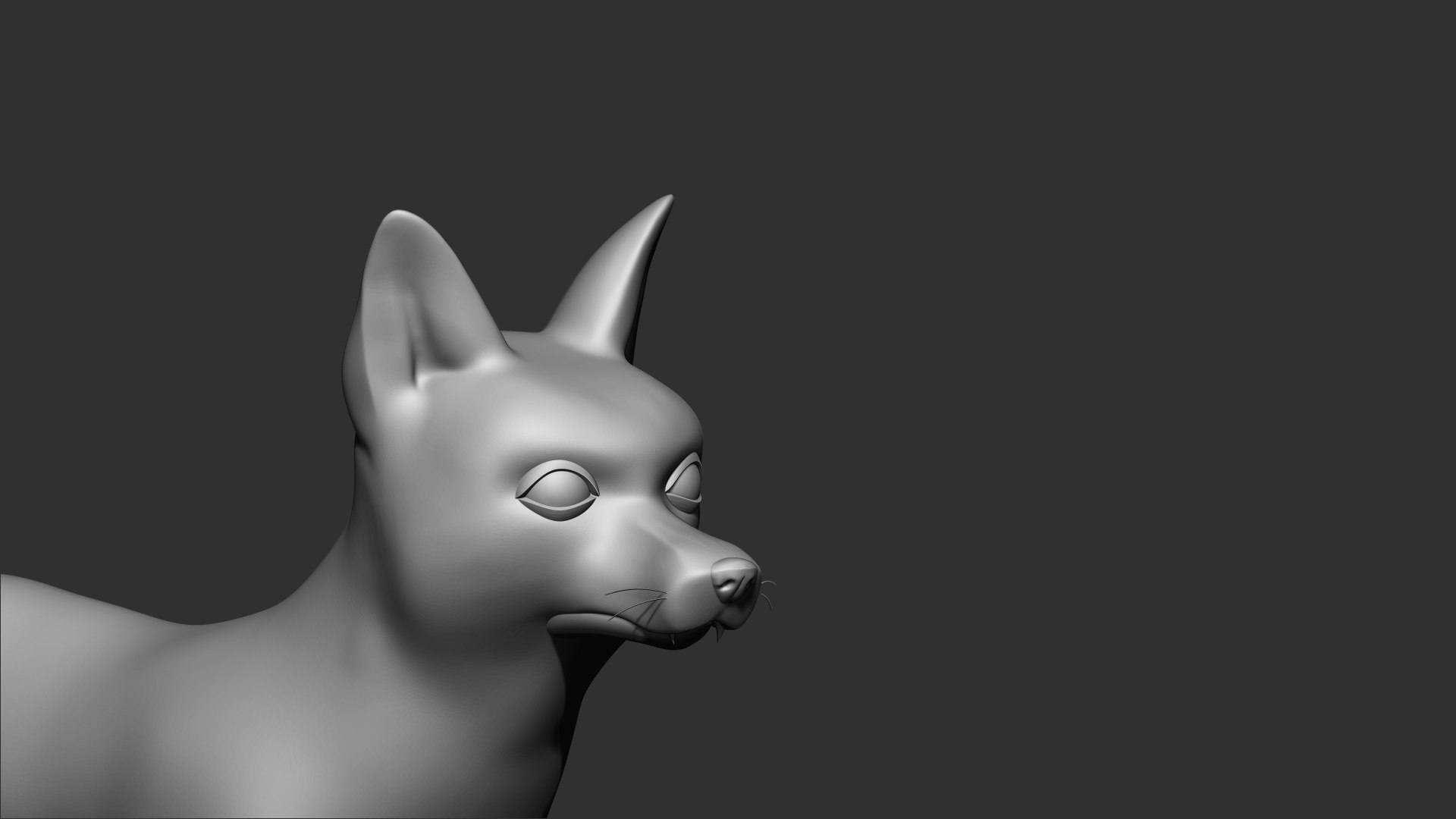 Fox 3d Print Model - TurboSquid 1892639