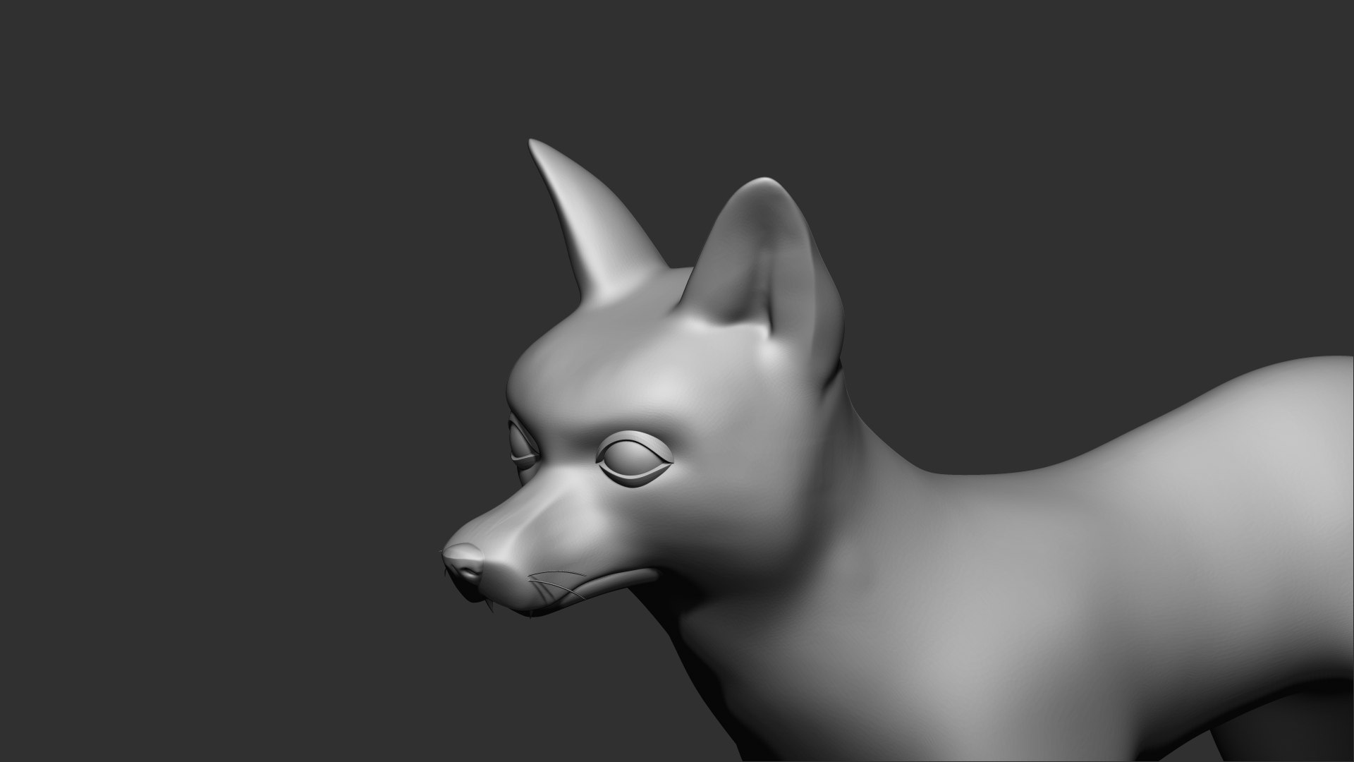 Fox 3d Print Model - TurboSquid 1892639