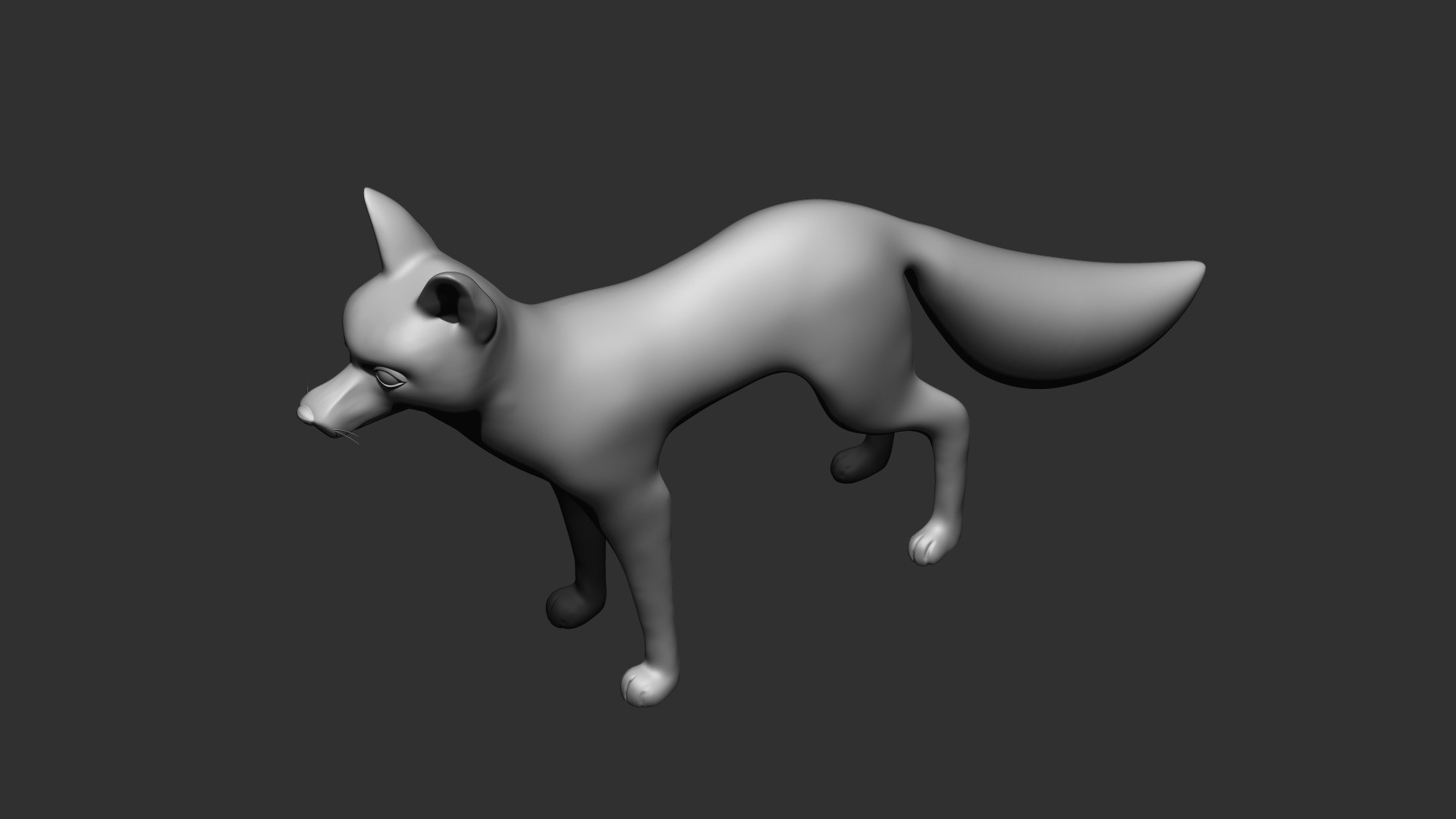 Fox 3d Print Model - TurboSquid 1892639