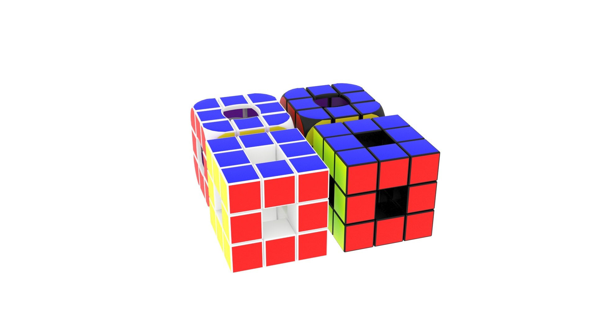 Void Cube Model - TurboSquid 1805195